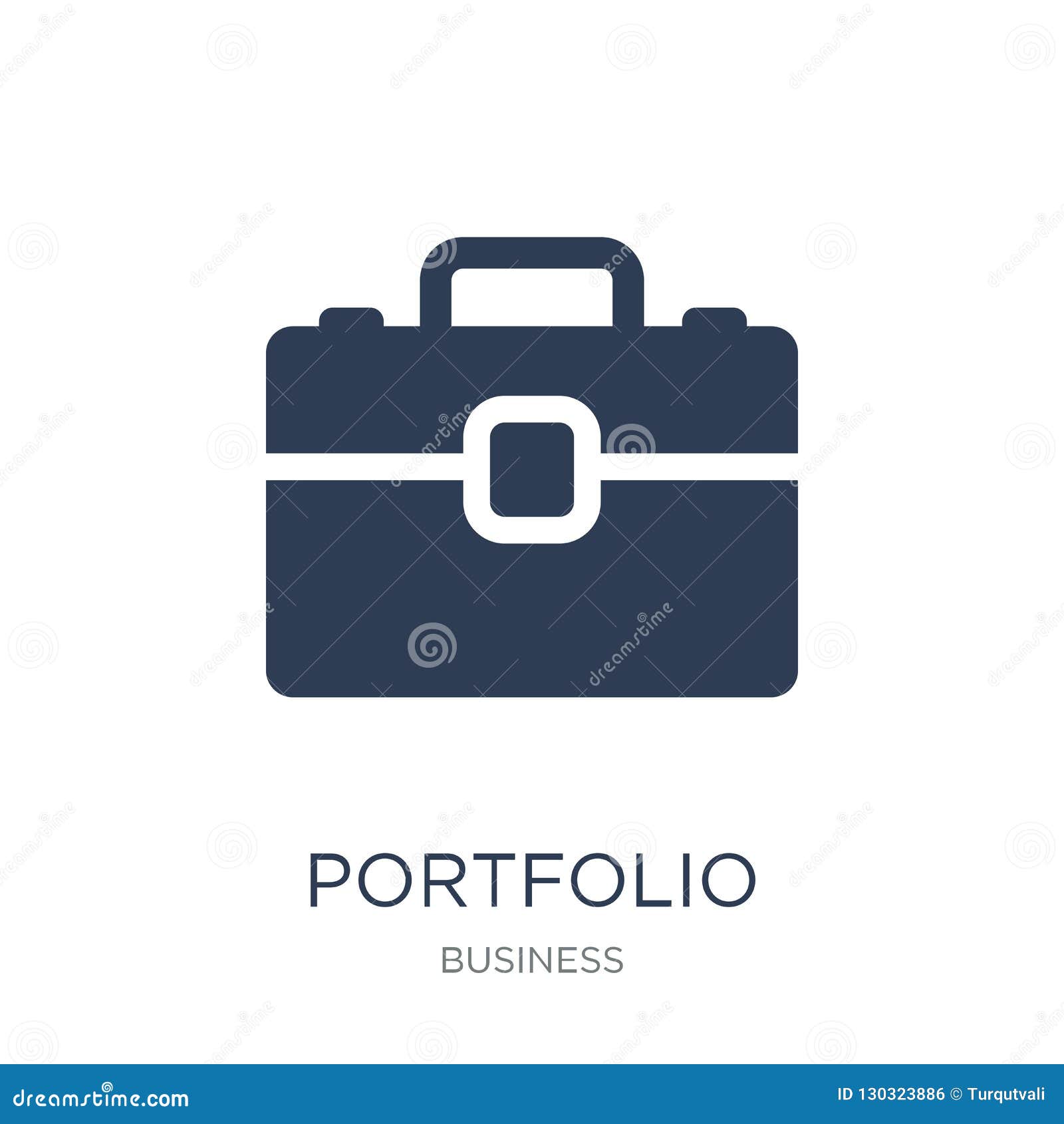 Portfolio Icon. Trendy Flat Vector Portfolio Icon on White Background ... Portfolio Icon. Trendy Flat Vector Portfolio Icon on White Background ...