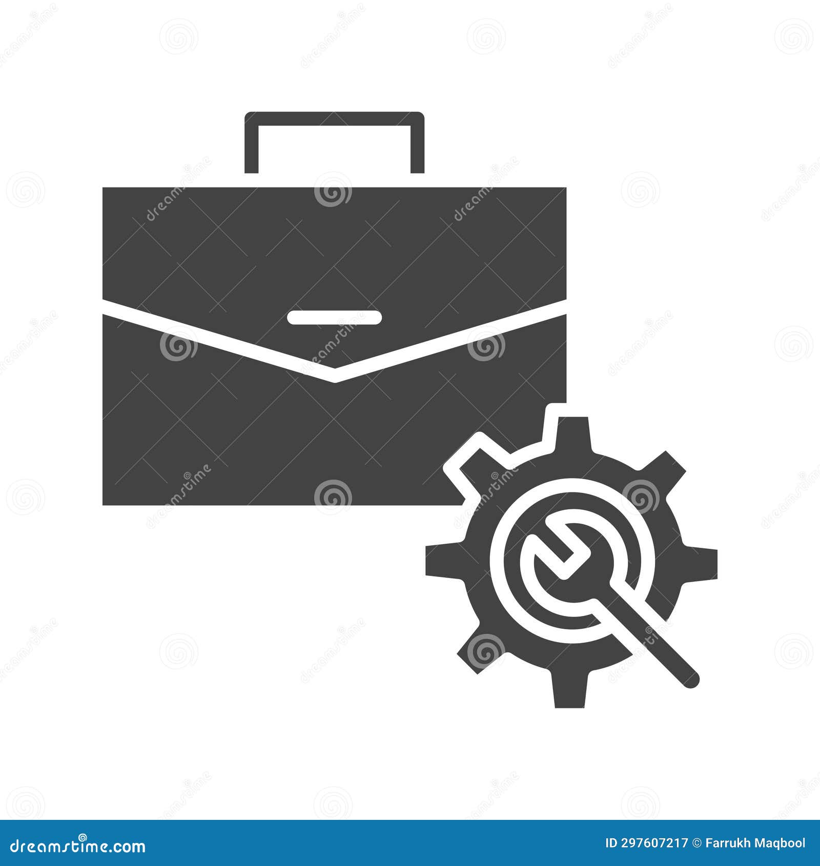 Portfolio Management Icon Vector Image. Stock Illustration ...