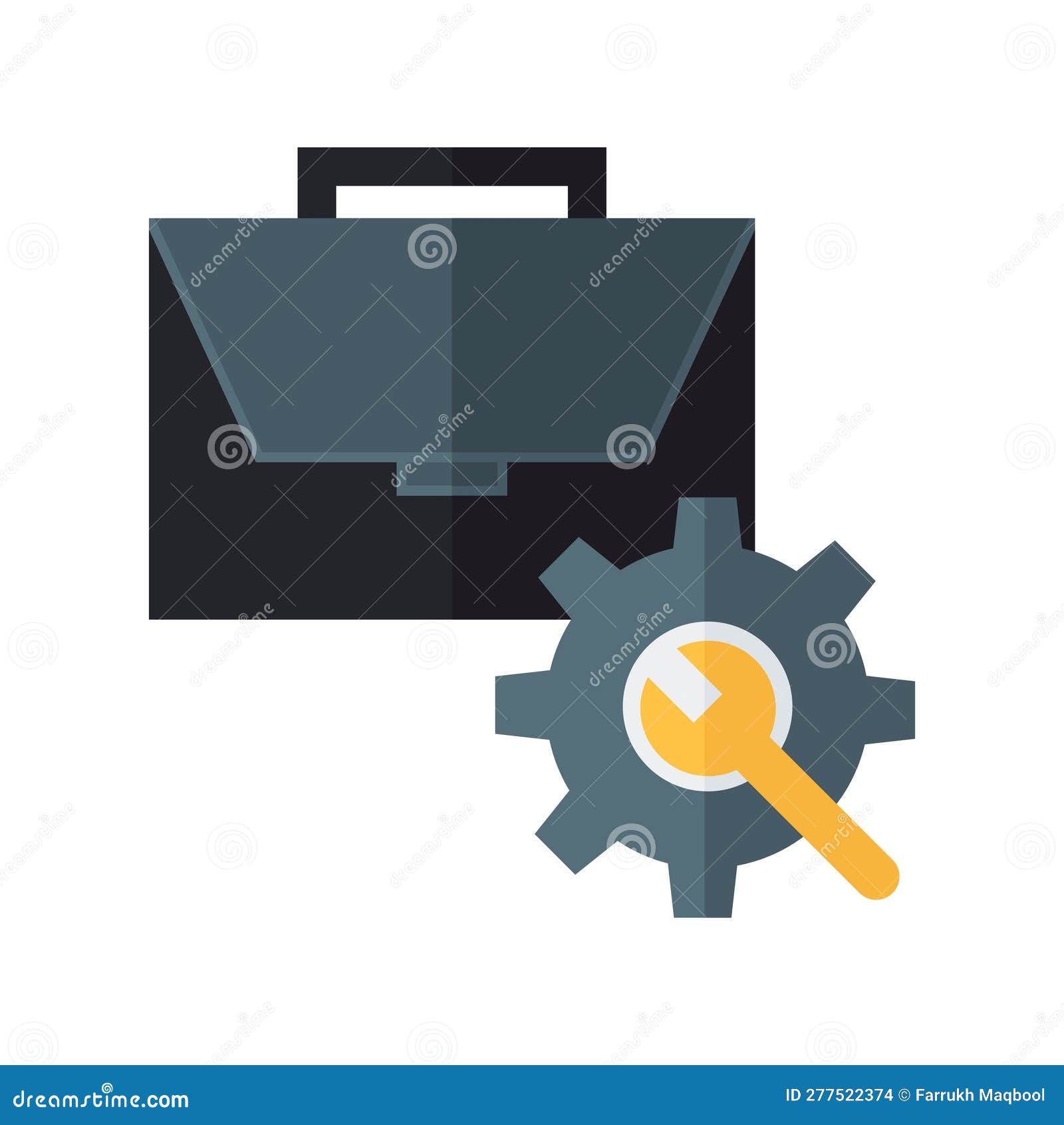 Portfolio Management Icon Vector Image. Stock Vector - Illustration of ...