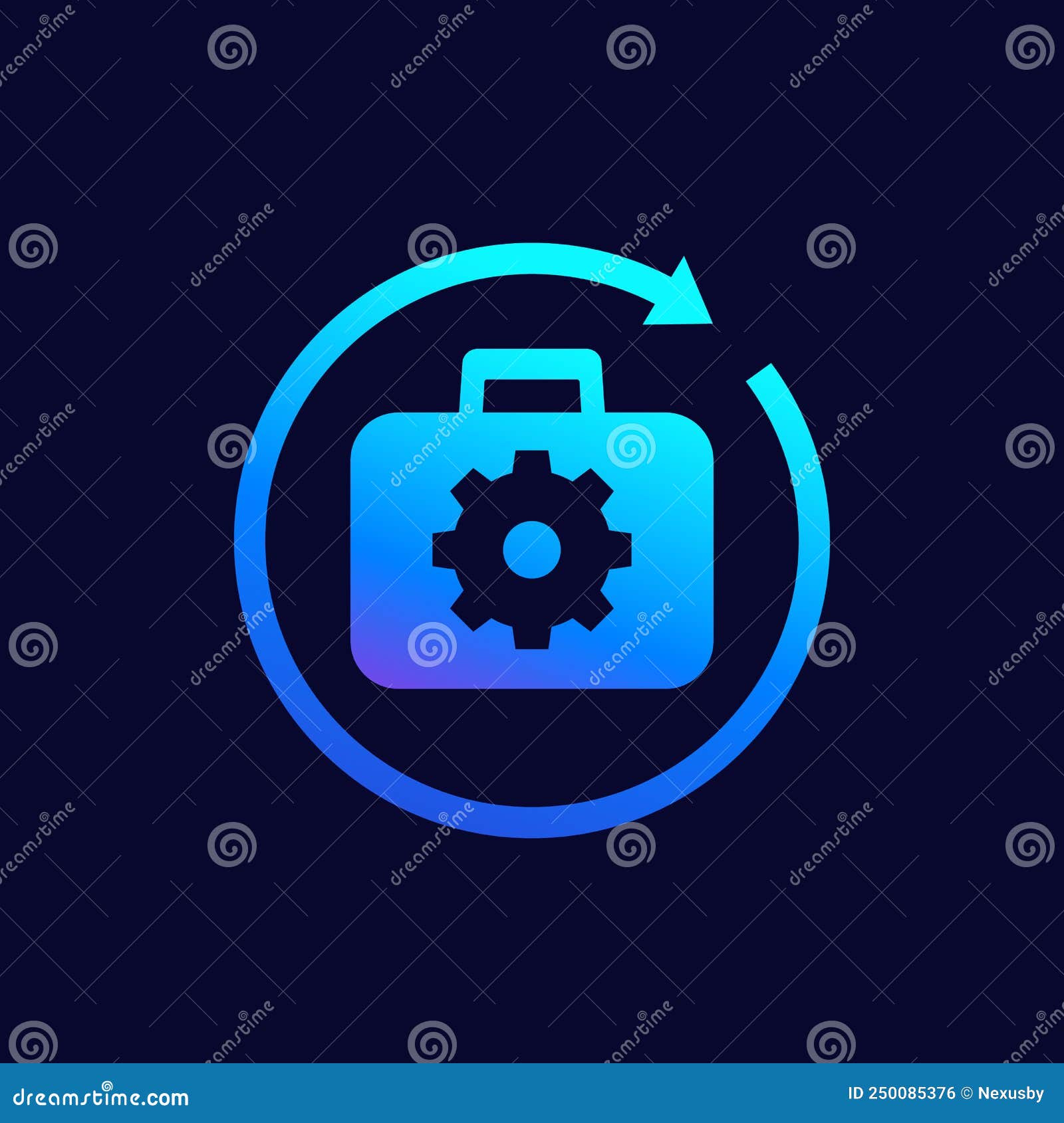Portfolio Optimization, Asset Management Icon Stock Vector ...
