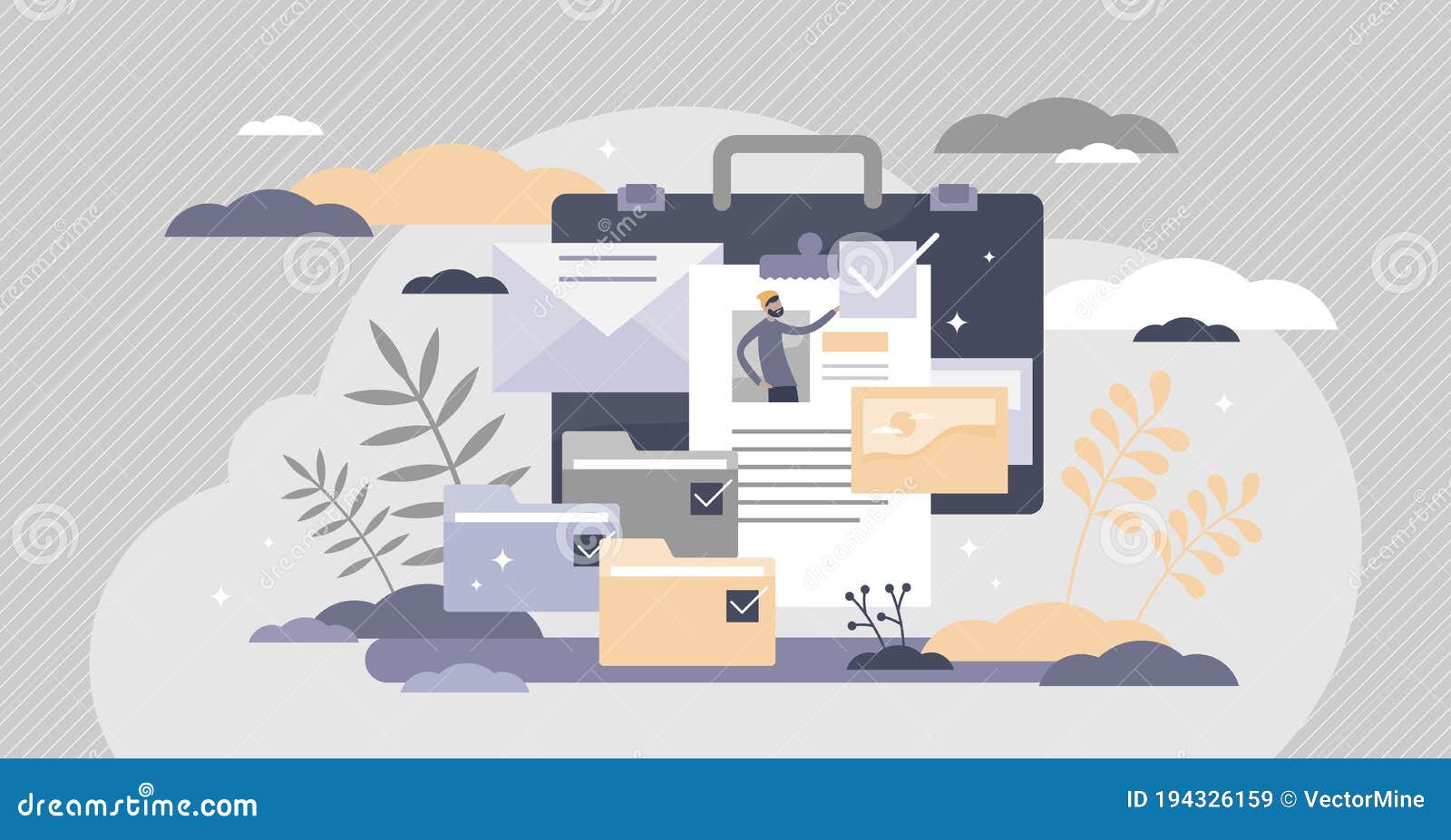 Portfolio with Previous Work Presentation Gallery Scene Tiny Person ...