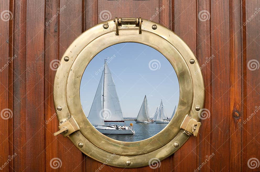 Porthole stock image. Image of hatch, vessel, porthole - 13525279