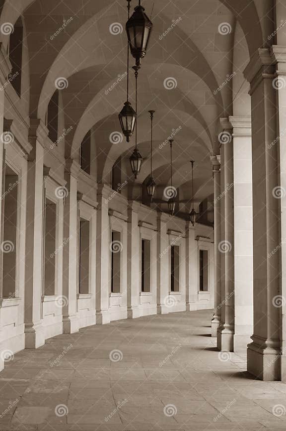 Portico stock image. Image of academic, greek, academia - 2041025