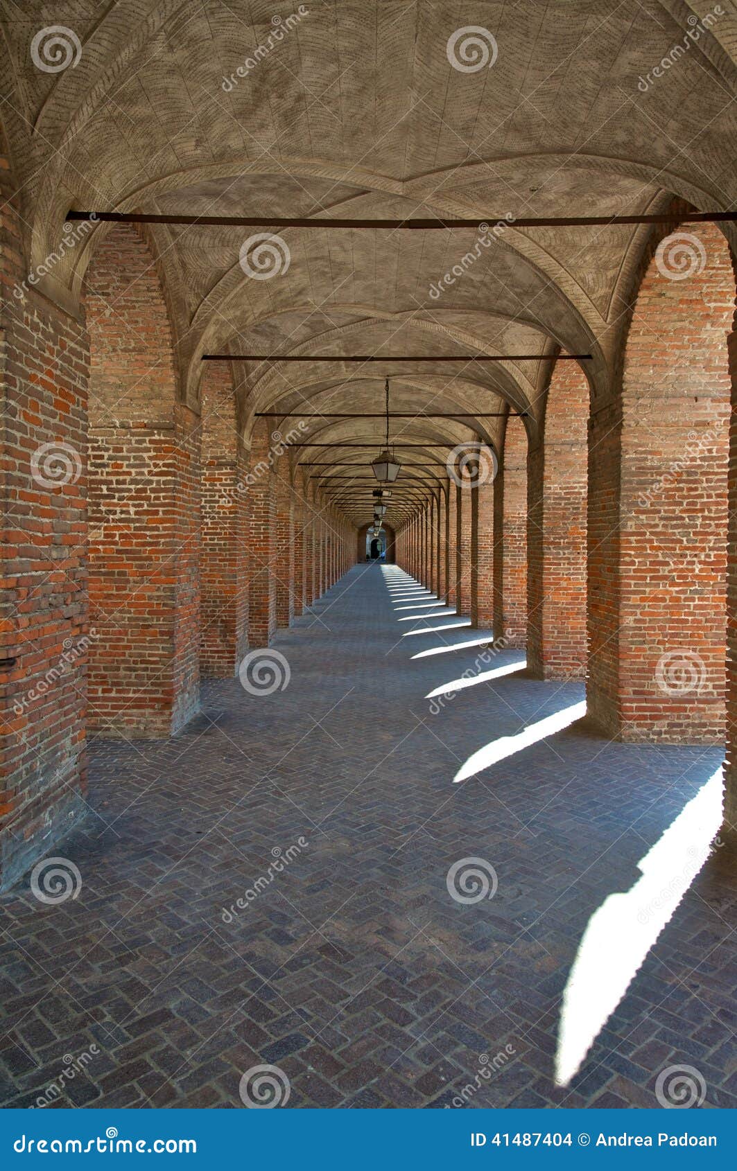Portico stock photo. Image of medieval, bricks, portico - 41487404