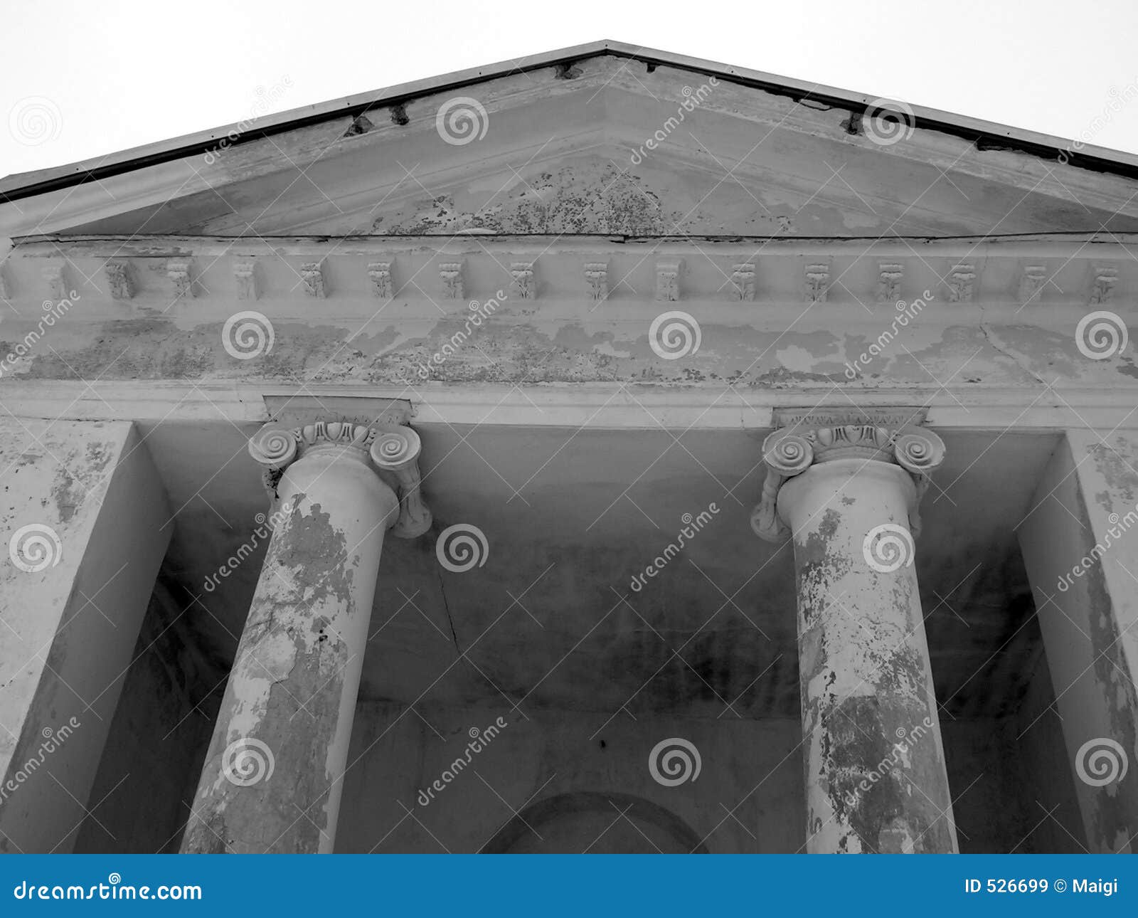 Porticus stock image. Image of front, ancient, greece, elegant - 526699