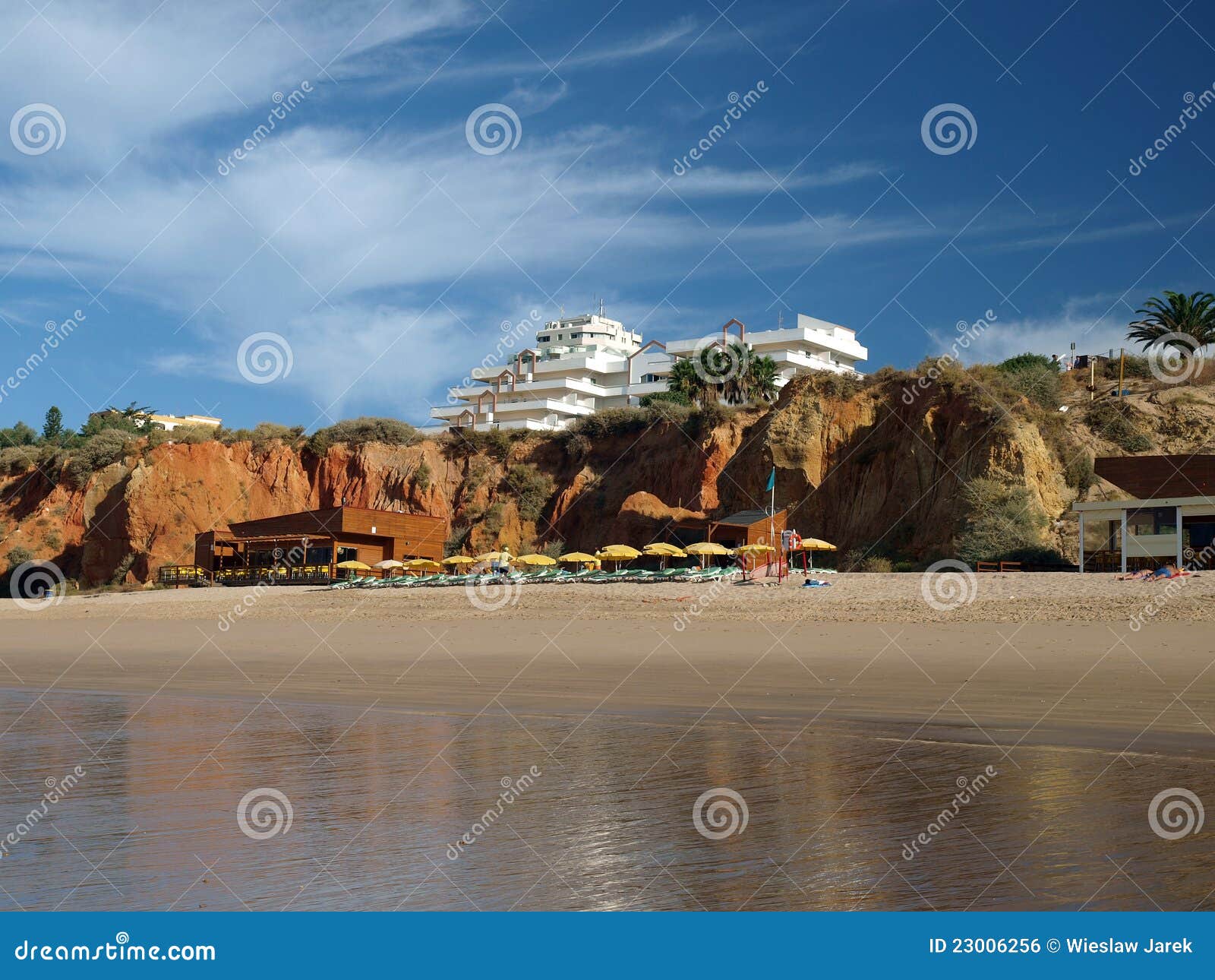 Portimao-resort on the Atlantic Coast of the Algar Stock Photo - Image ...