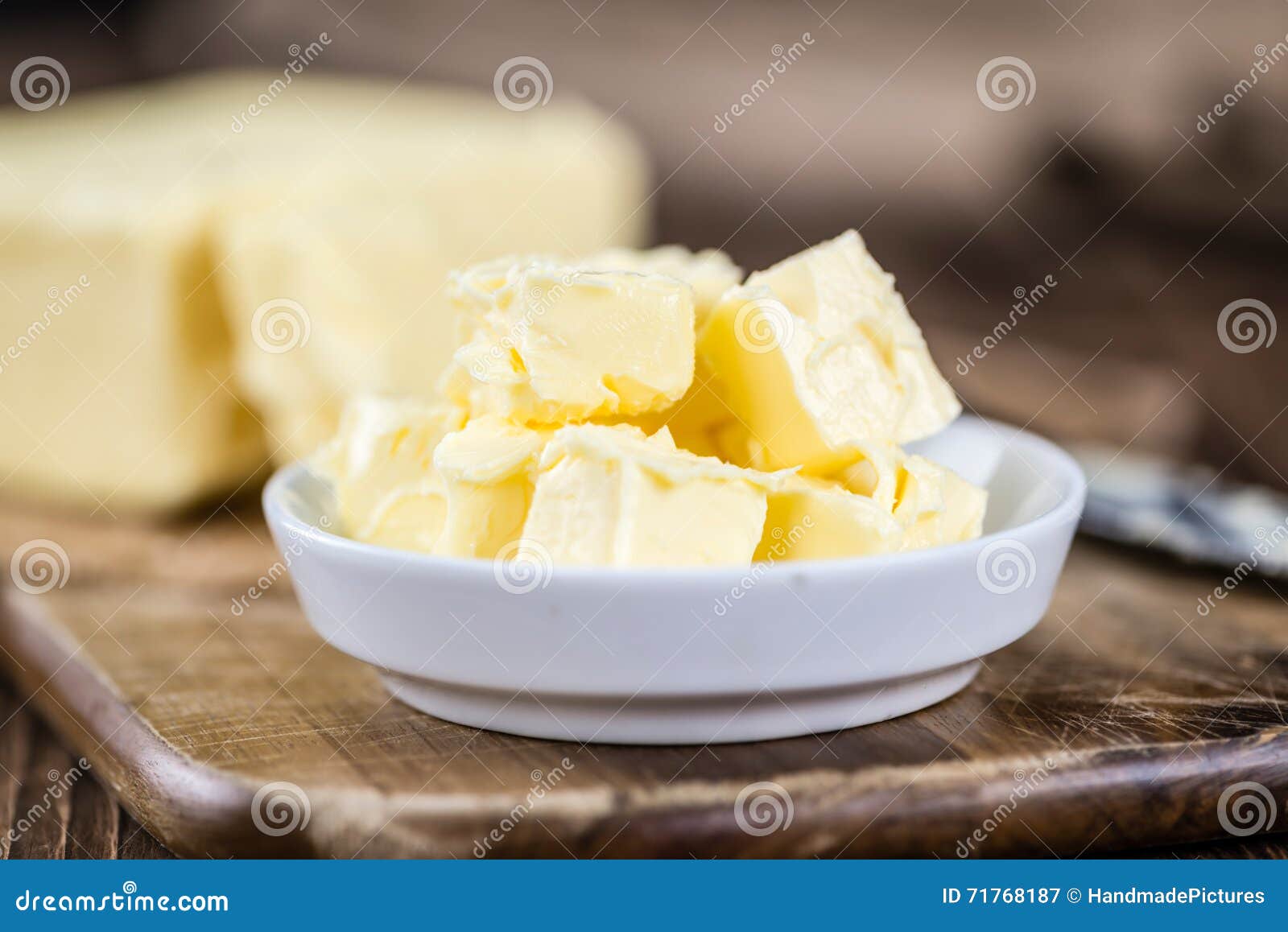 Portion of Butter (selective Focus) Stock Image - Image of butter, diet ...
