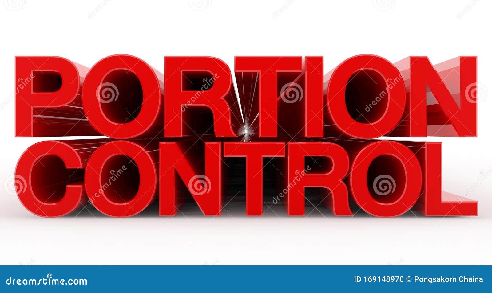 Portion Control Just Ahead Green Road Sign Royalty-Free Stock Photo ...