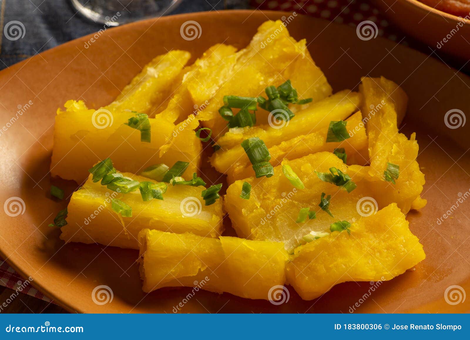 Cooked Cassava Pie, Traditional Indigenous Cuisine Royalty-Free Stock ...