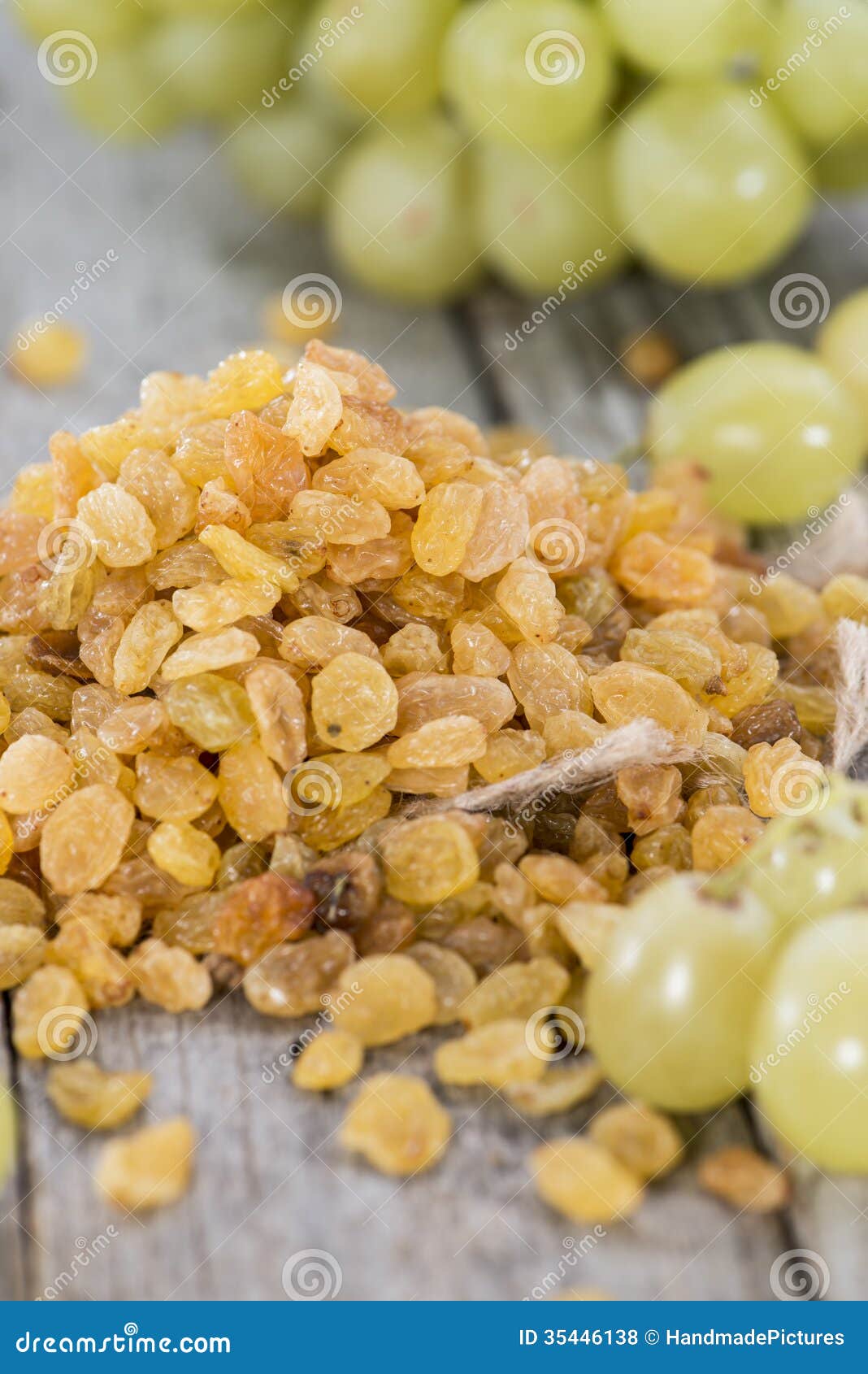 Portion of dried Grapes stock photo. Image of heap, healthy - 35446138