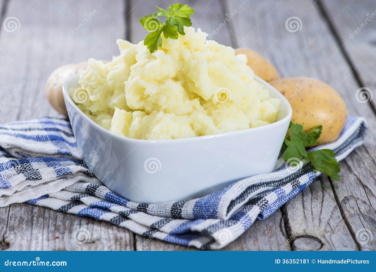 Portion of Mashed Potatoes stock image. Image of traditional - 36352181
