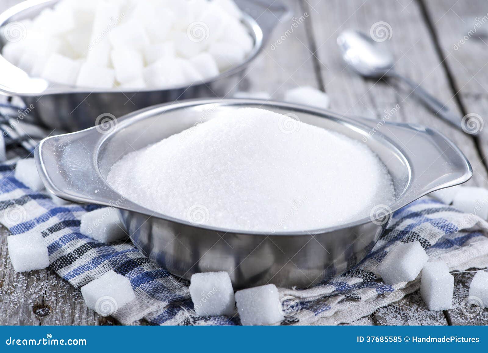 Portion of white sugar stock image. Image of pile, portion - 37685585
