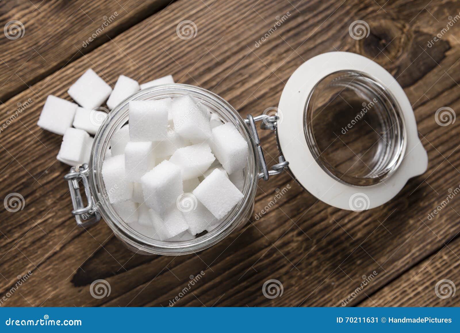 Portion of white Sugar stock image. Image of sweet, sugarcane - 70211631