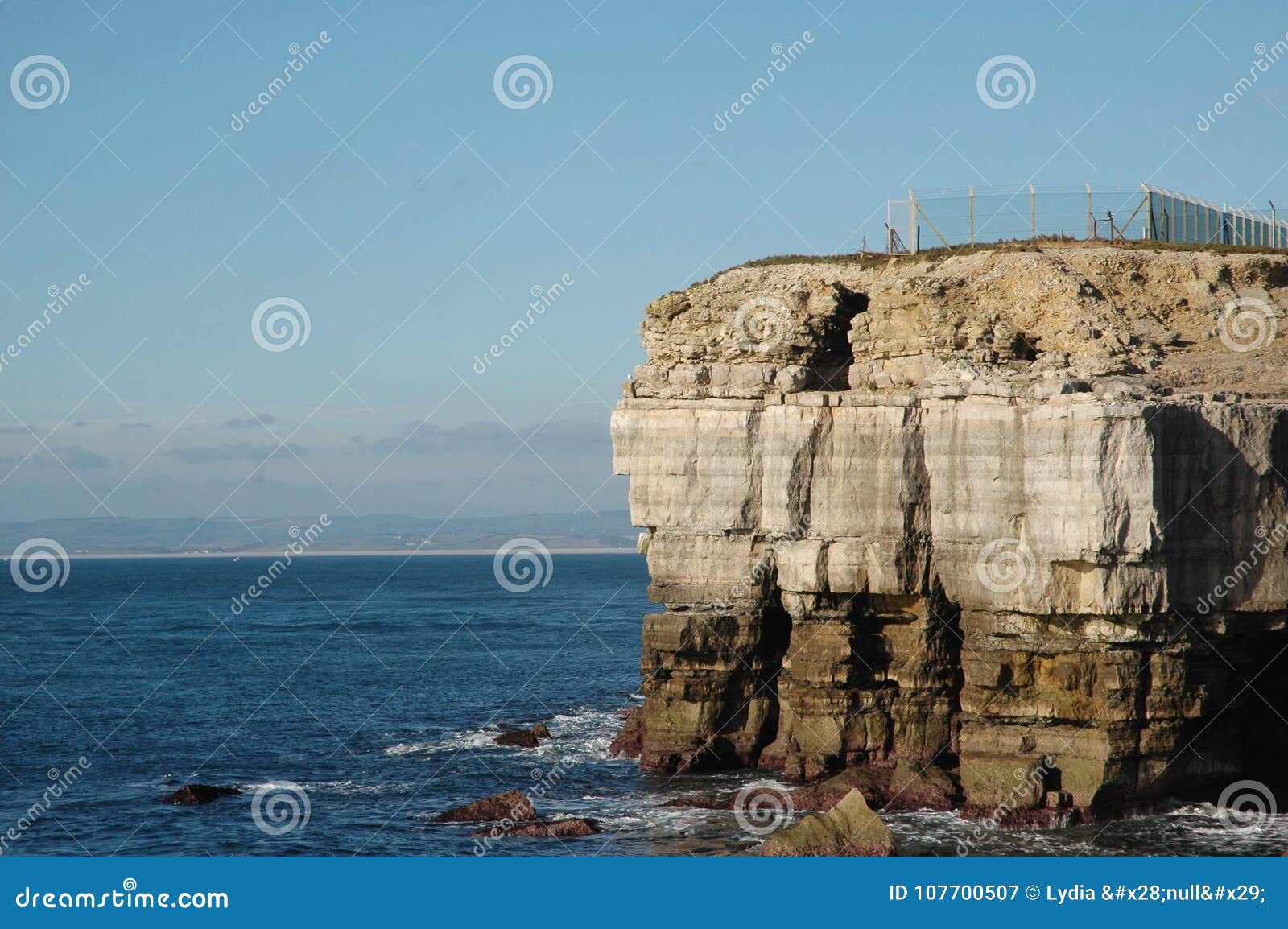 Portland bill stock image. Image of ocean, klippe, portland - 107700507