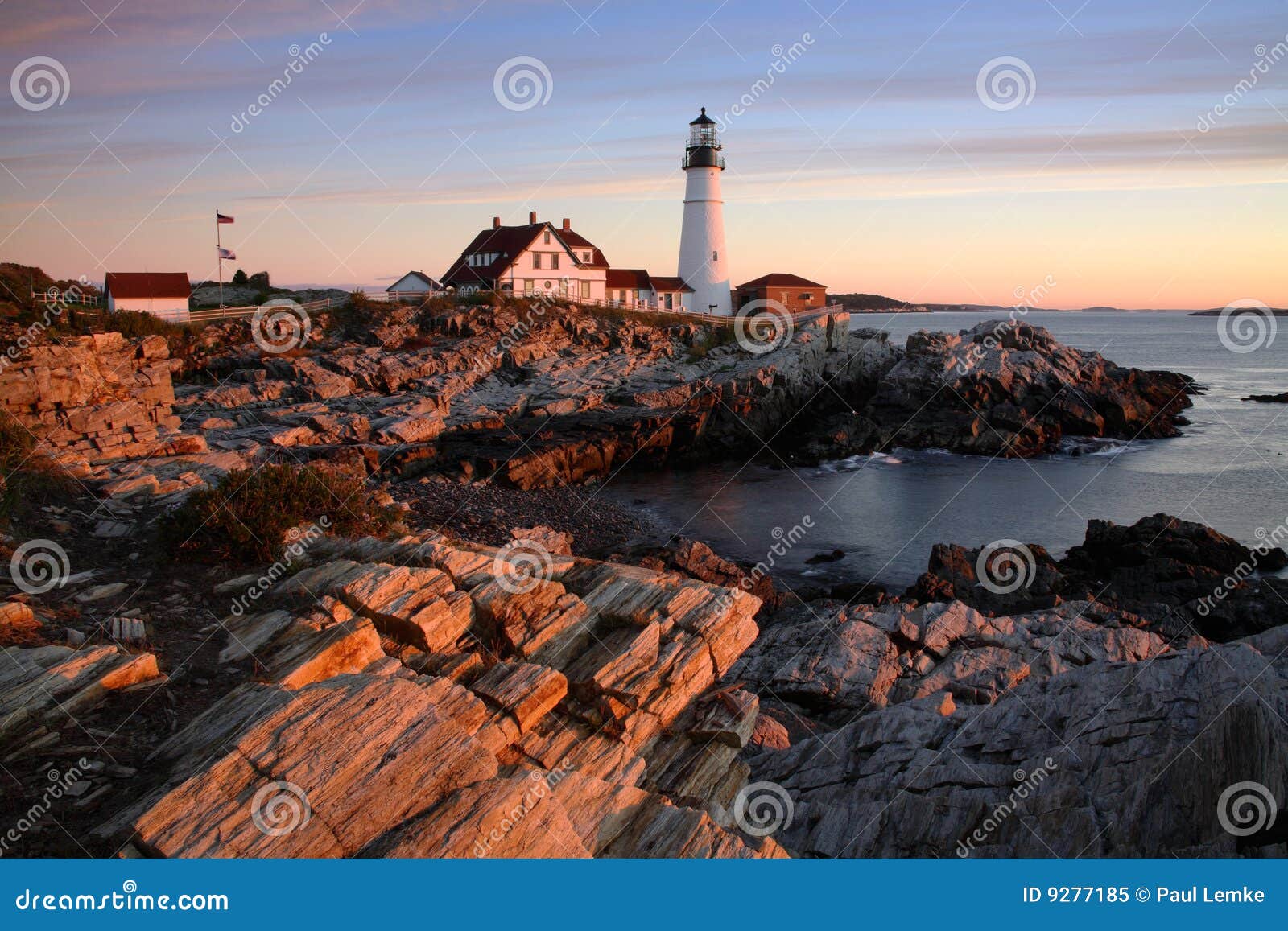 Portland Head stock image. Image of clouds, coastline - 9277185