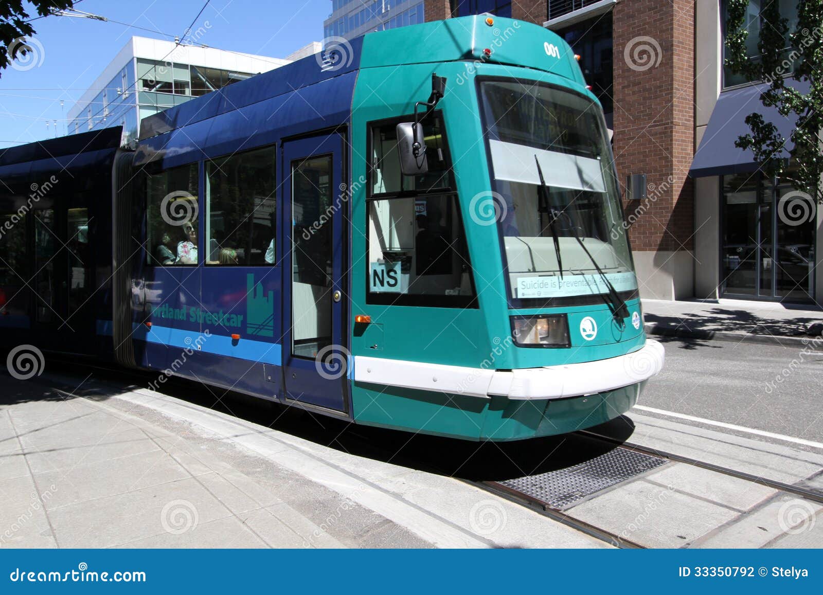 Portland Oregon MAX Light Rail Editorial Photography - Image of urban ...