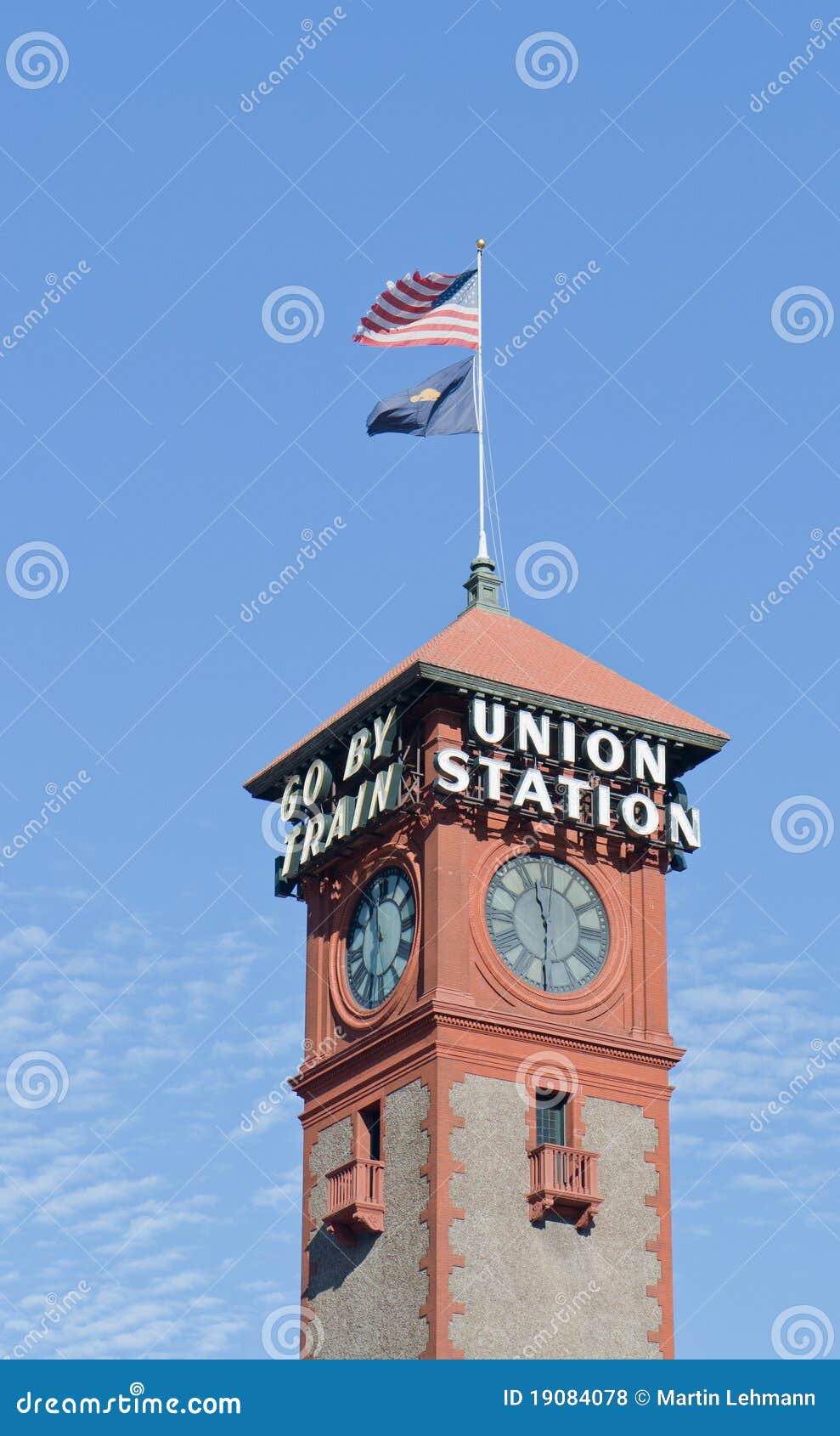 Portland Oregon Union Square Stock Photo - Image of chinatown, tower ...