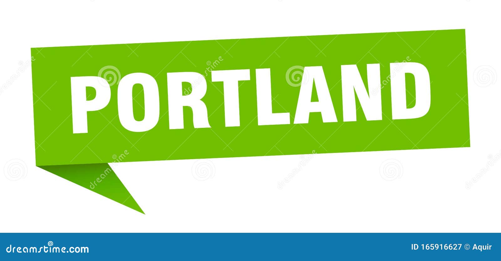 Portland Sticker. Portland Signpost Pointer Sign Stock Vector ...