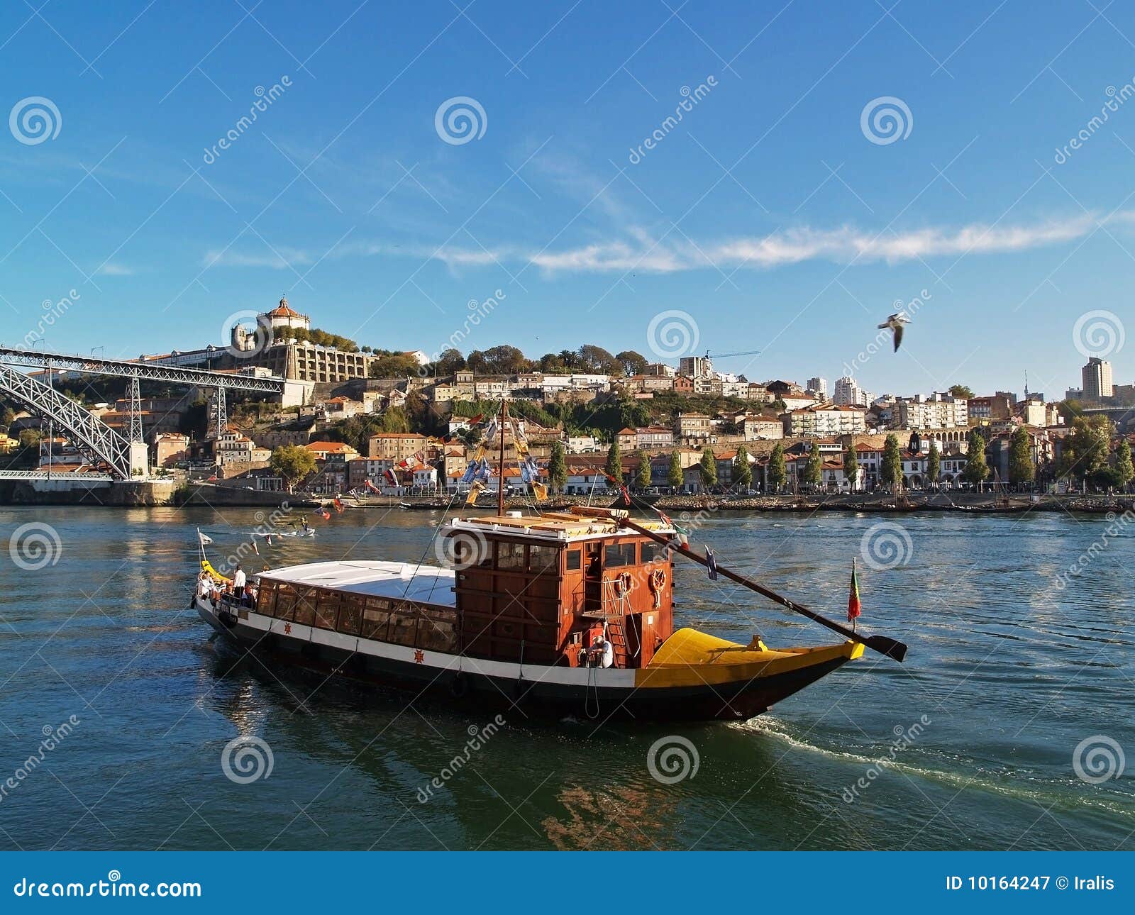 Porto boat stock image. Image of detail, cruise, wine - 10164247