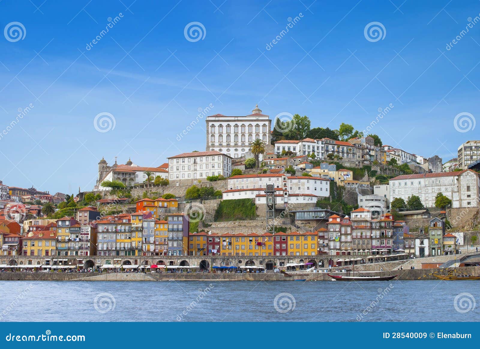 Porto city and river Douro stock image. Image of destinations - 28540009