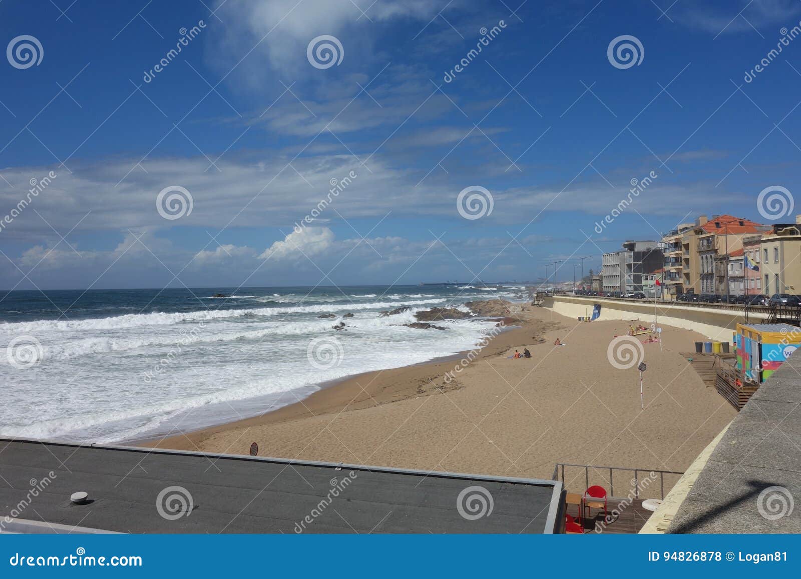 Porto coast stock photo. Image of classic, holidays, architecture ...