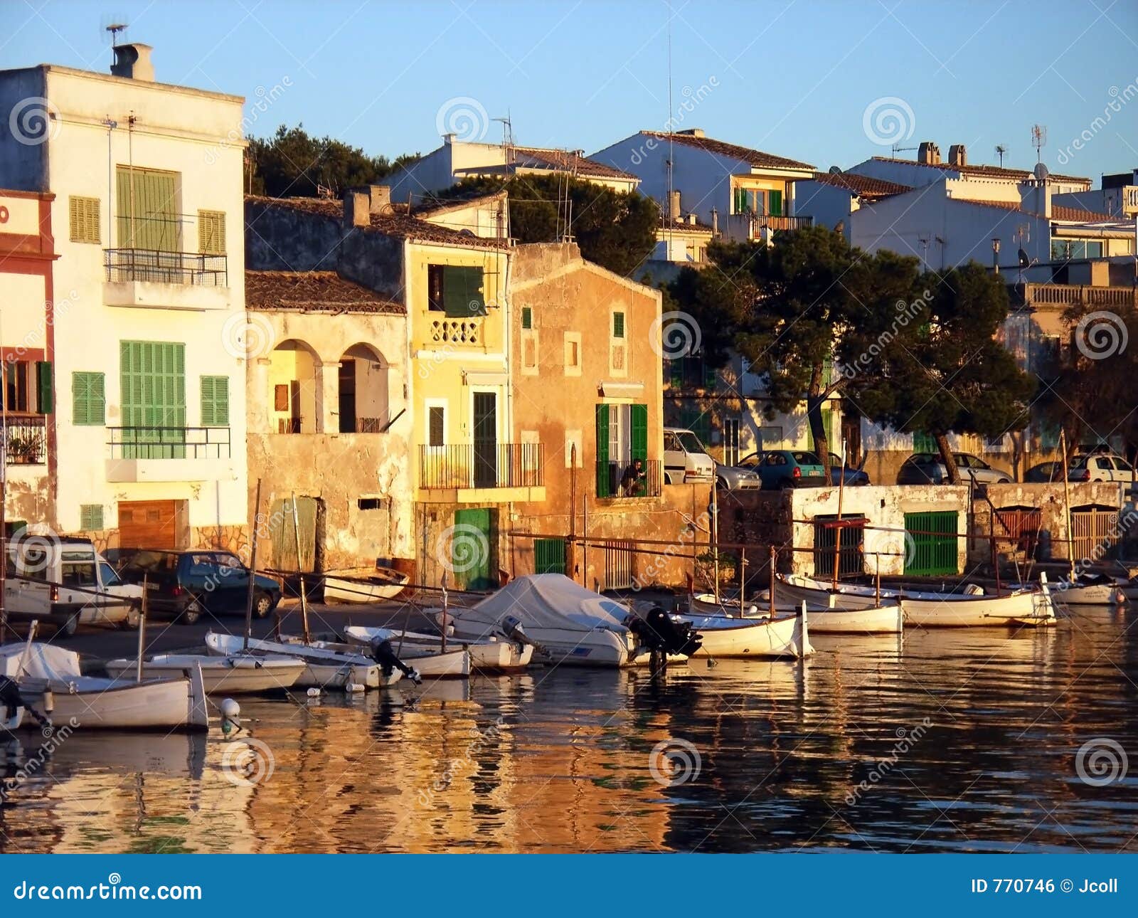 Porto Colom Harbor 4 stock photo. Image of balearic, majorca - 770746