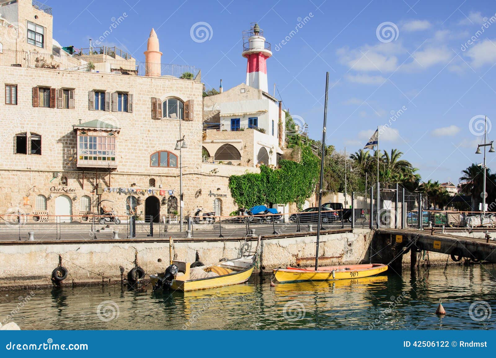 Porto de Jaffa fotografia editorial. Imagem de antigo - 42506122