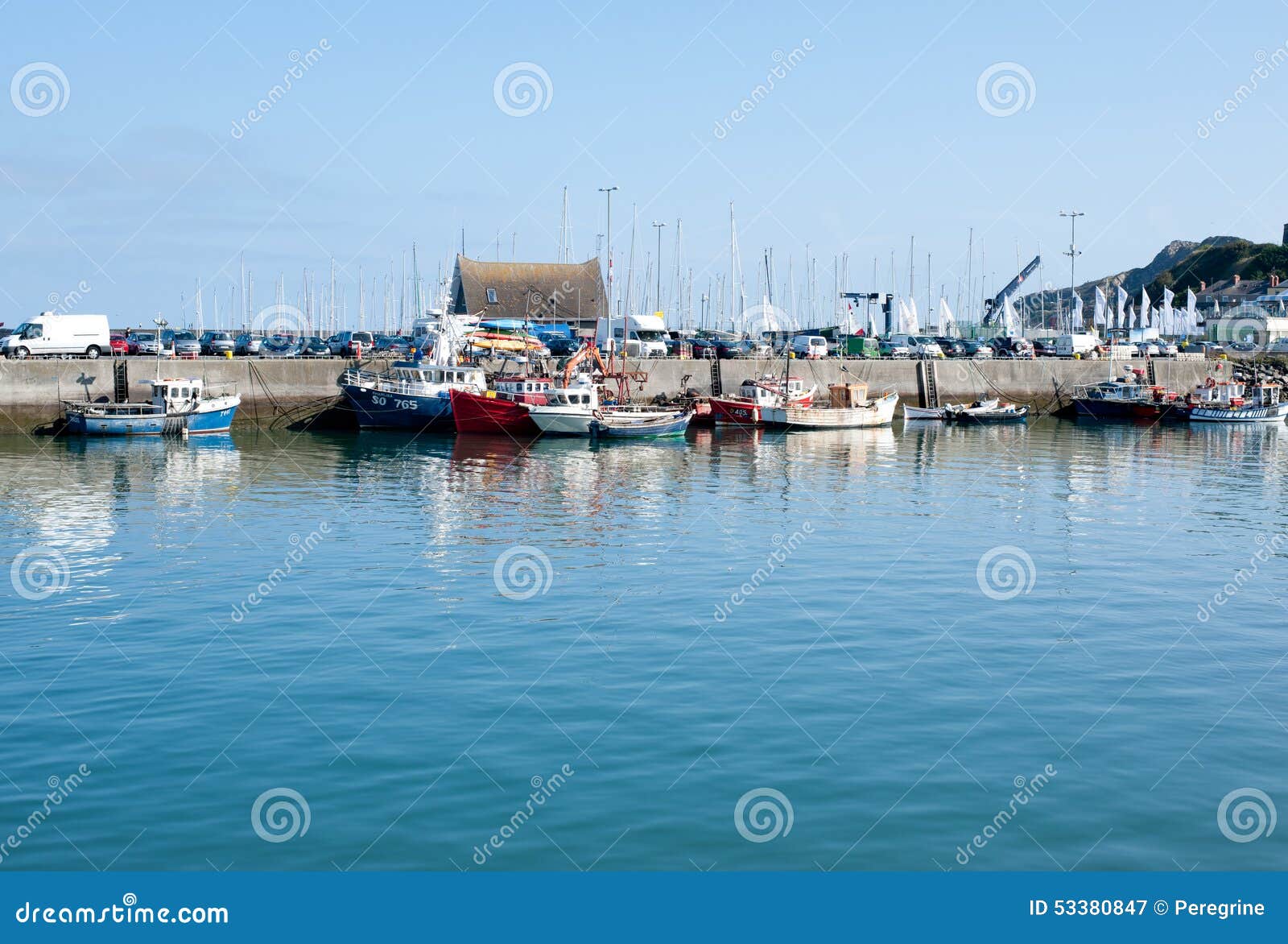 Porto Di Howth, Dublino, Irlanda Fotografia Editoriale - Immagine di ...