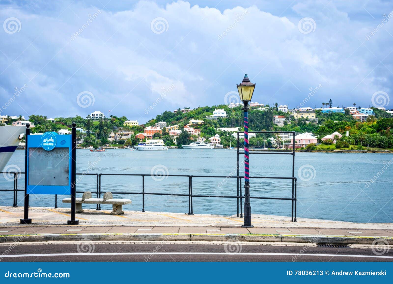 Porto Di Traghetto Hamilton Fotografia Stock Editoriale - Immagine di ...