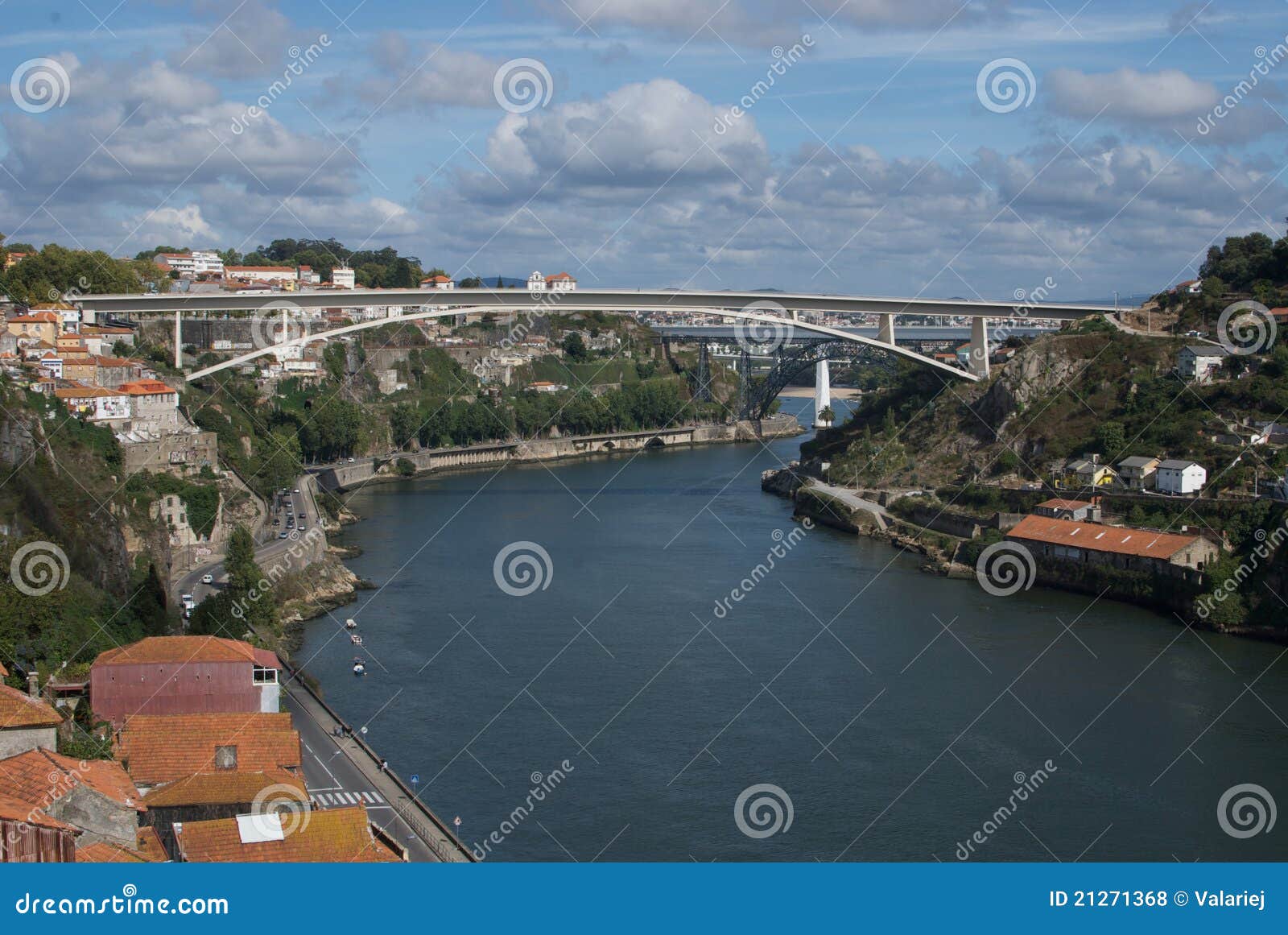 Porto Landscape stock photo. Image of europe, city, river - 21271368
