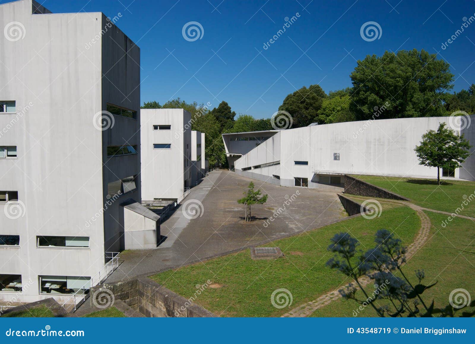 Porto School of Architecture Editorial Stock Image - Image of concrete ...