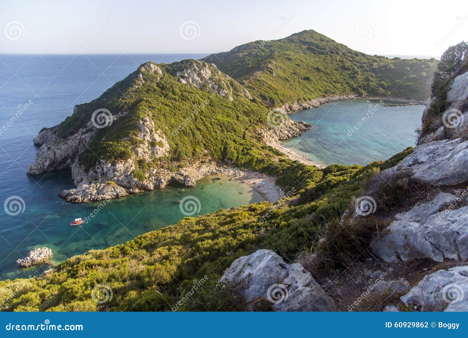 Porto Timoni, Greece stock photo. Image of view, scenery - 60929862
