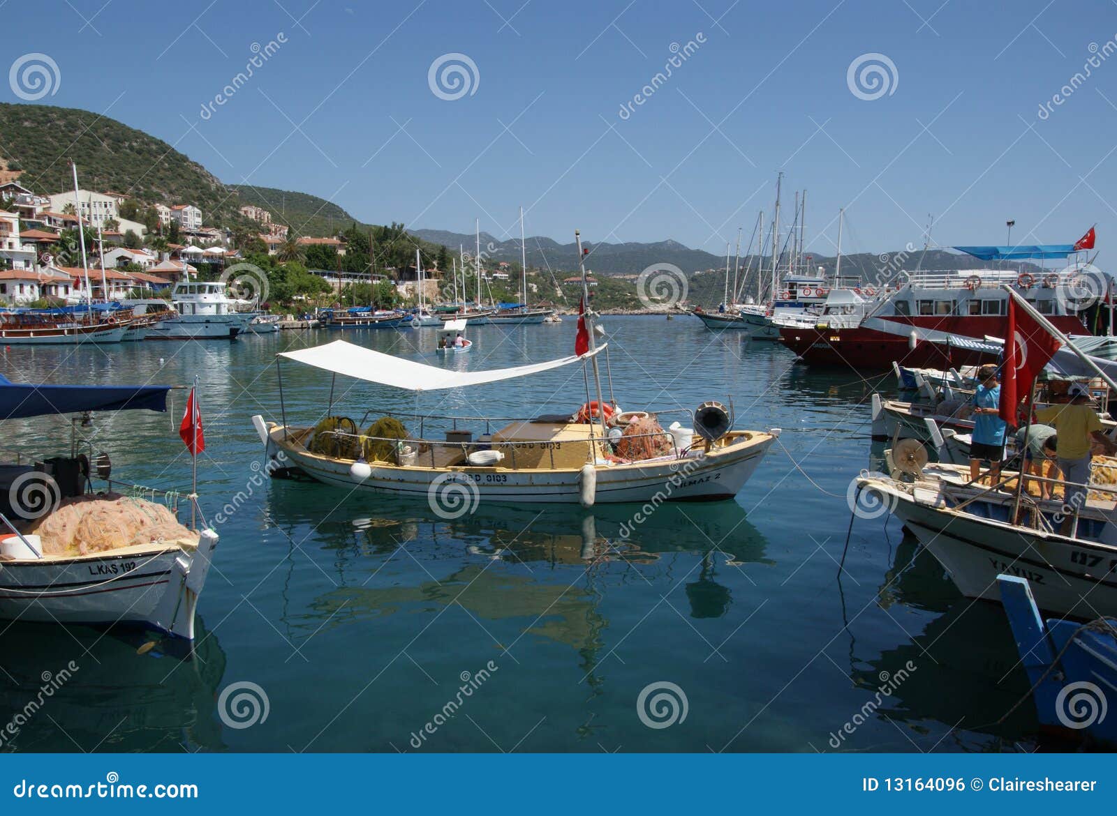Porto turco fotografia stock. Immagine di turco, bello - 13164096