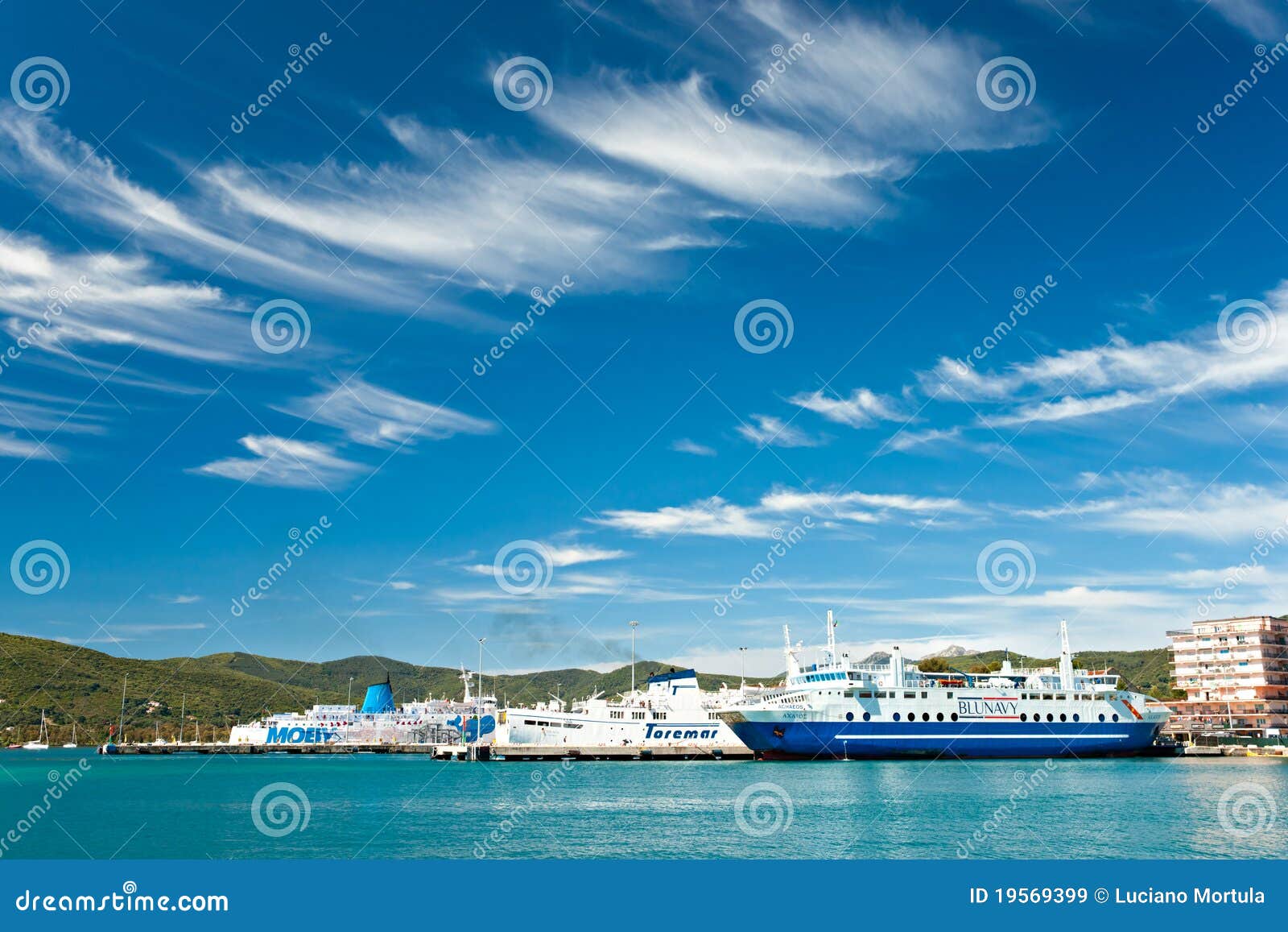 Portoferraio, Isle of Elba, Italy. Editorial Stock Image - Image of ...