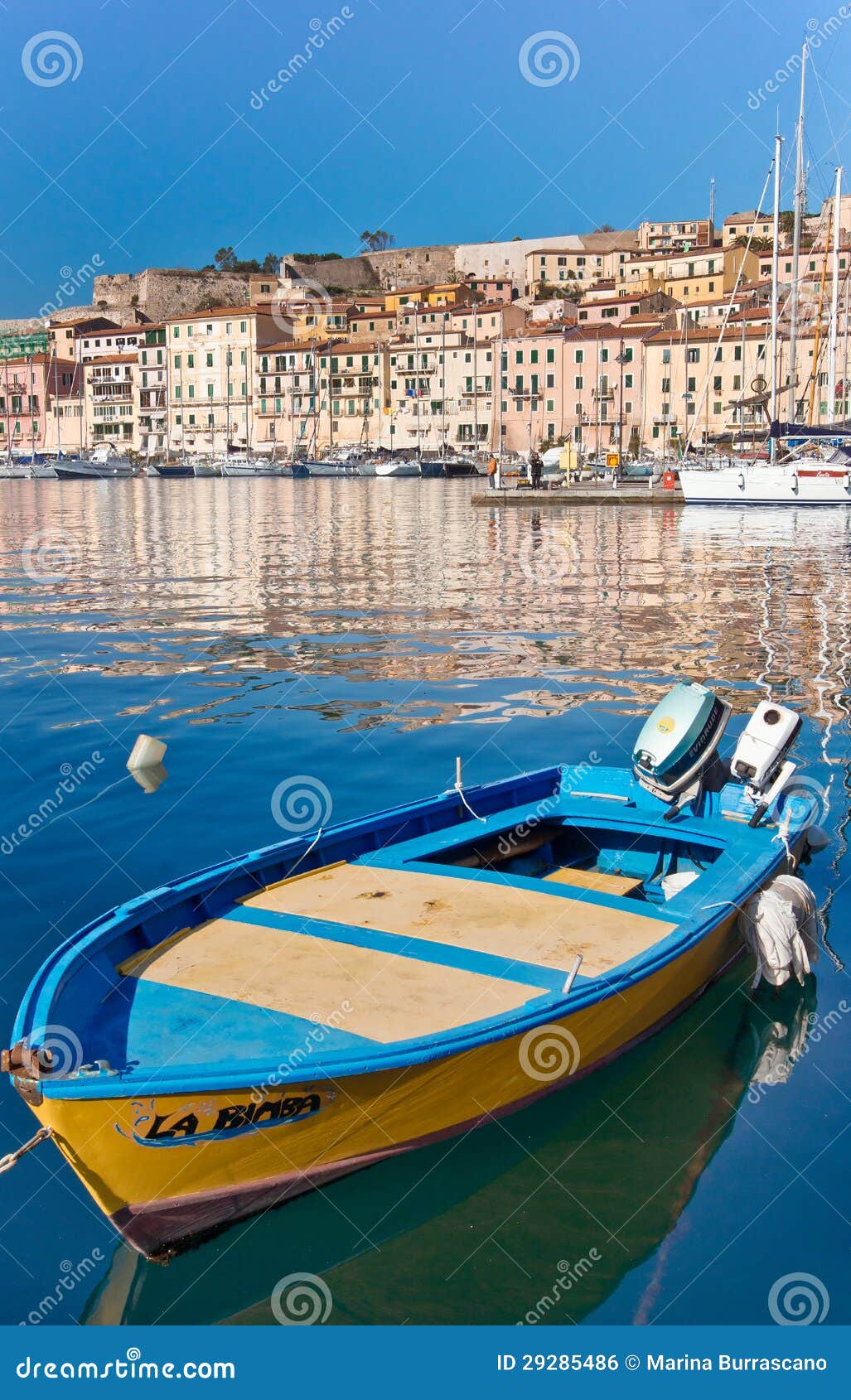 Portoferraio, Isle of Elba, Tuscany Editorial Photo - Image of palace ...