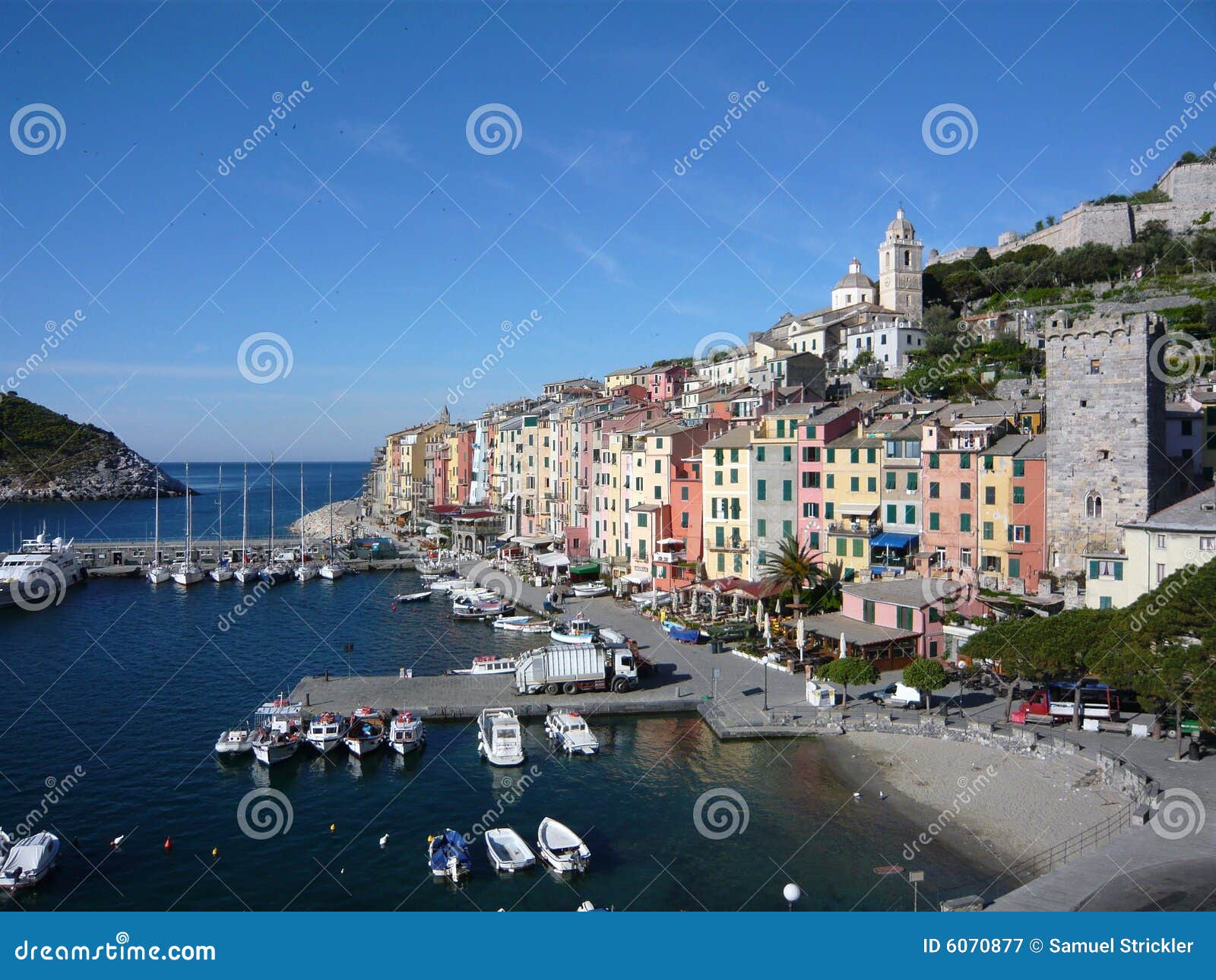 Portovenere, Italien stockbild. Bild von kanal, küste - 6070877