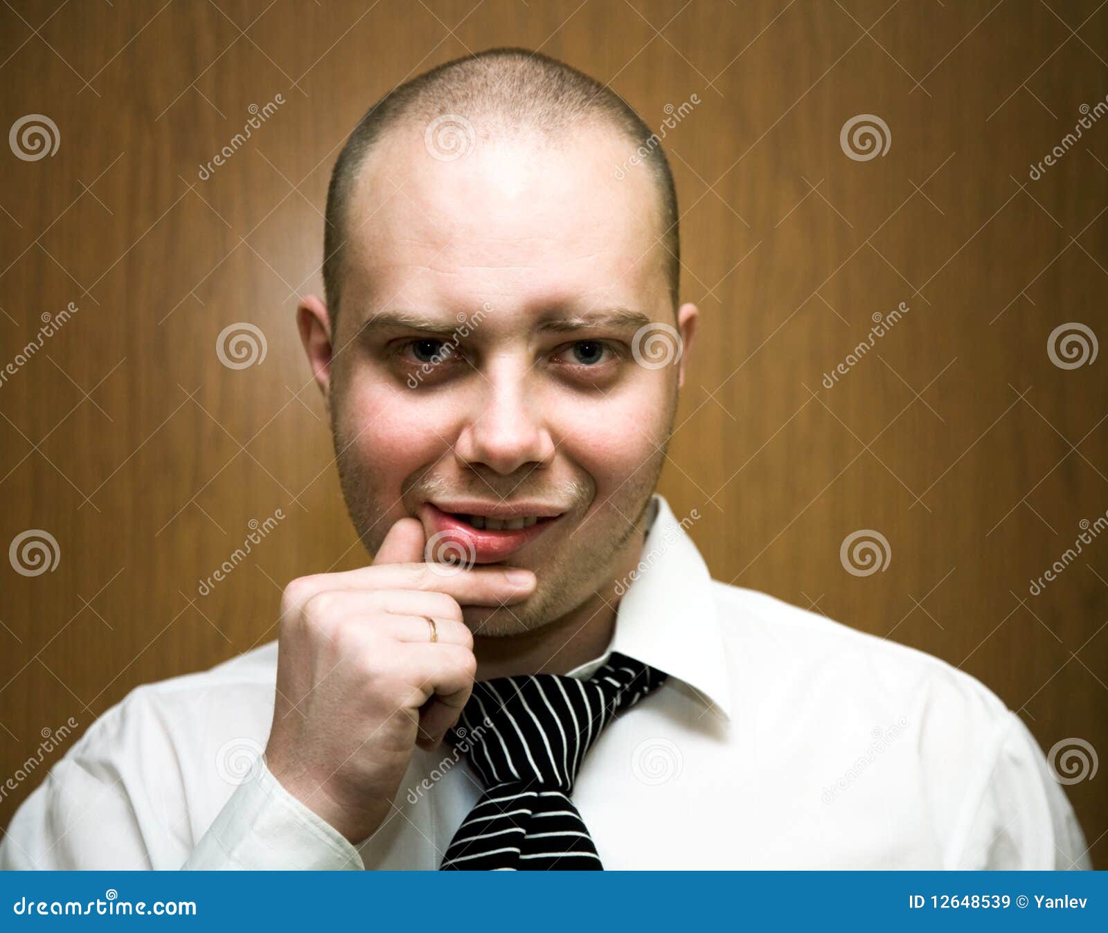 Portrait stock image. Image of positive, eyes, smiling - 12648539