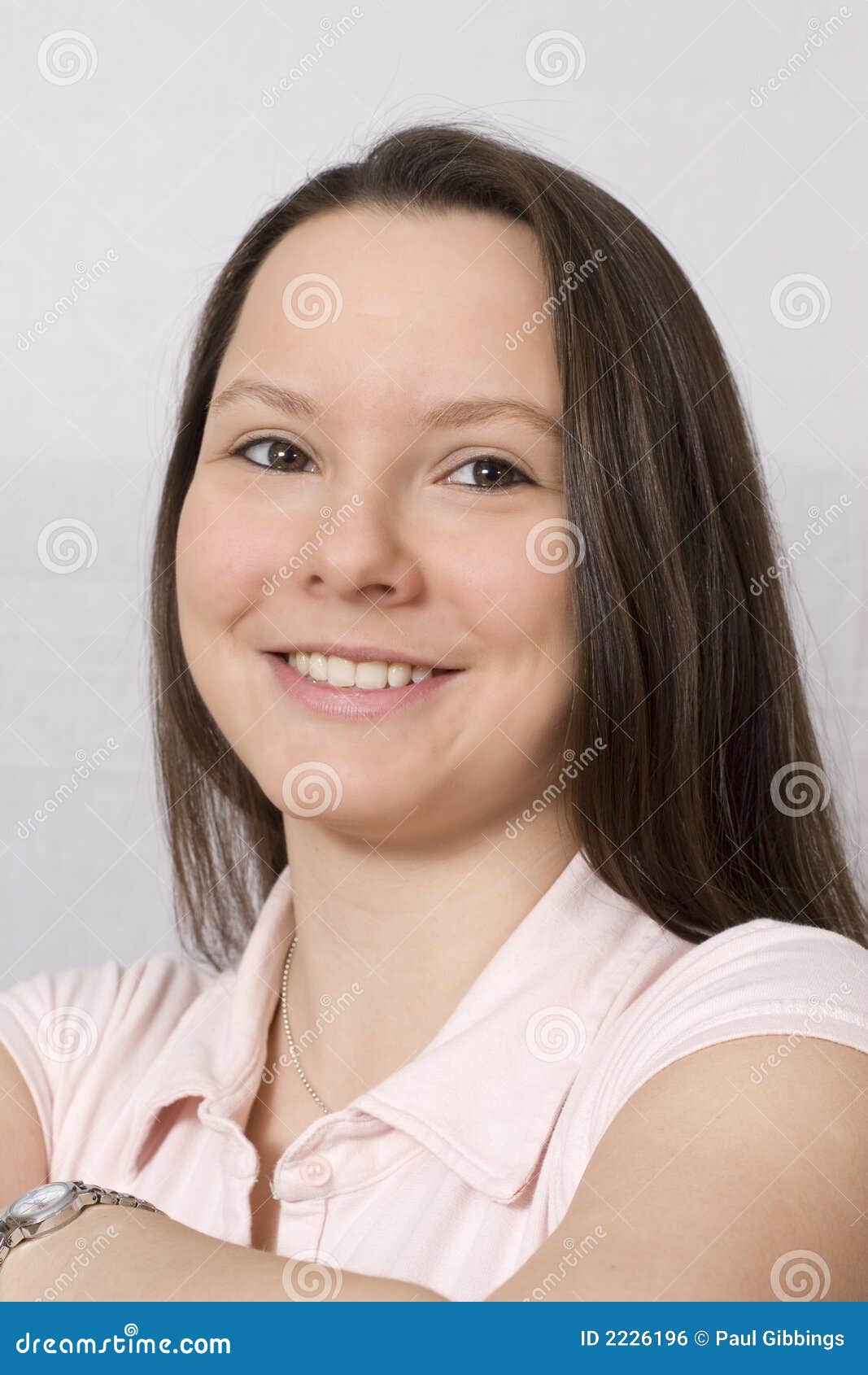 Portrait stock photo. Image of cheerful, smiling, lady - 2226196