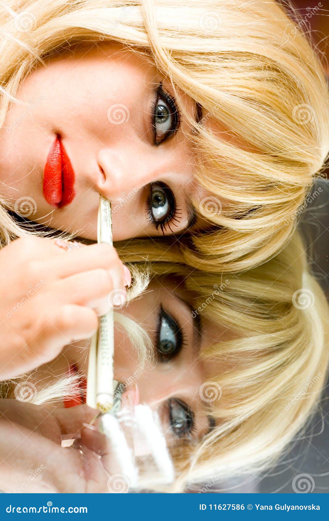 Portrait addict girl stock photo. Image of smile, model - 11627586