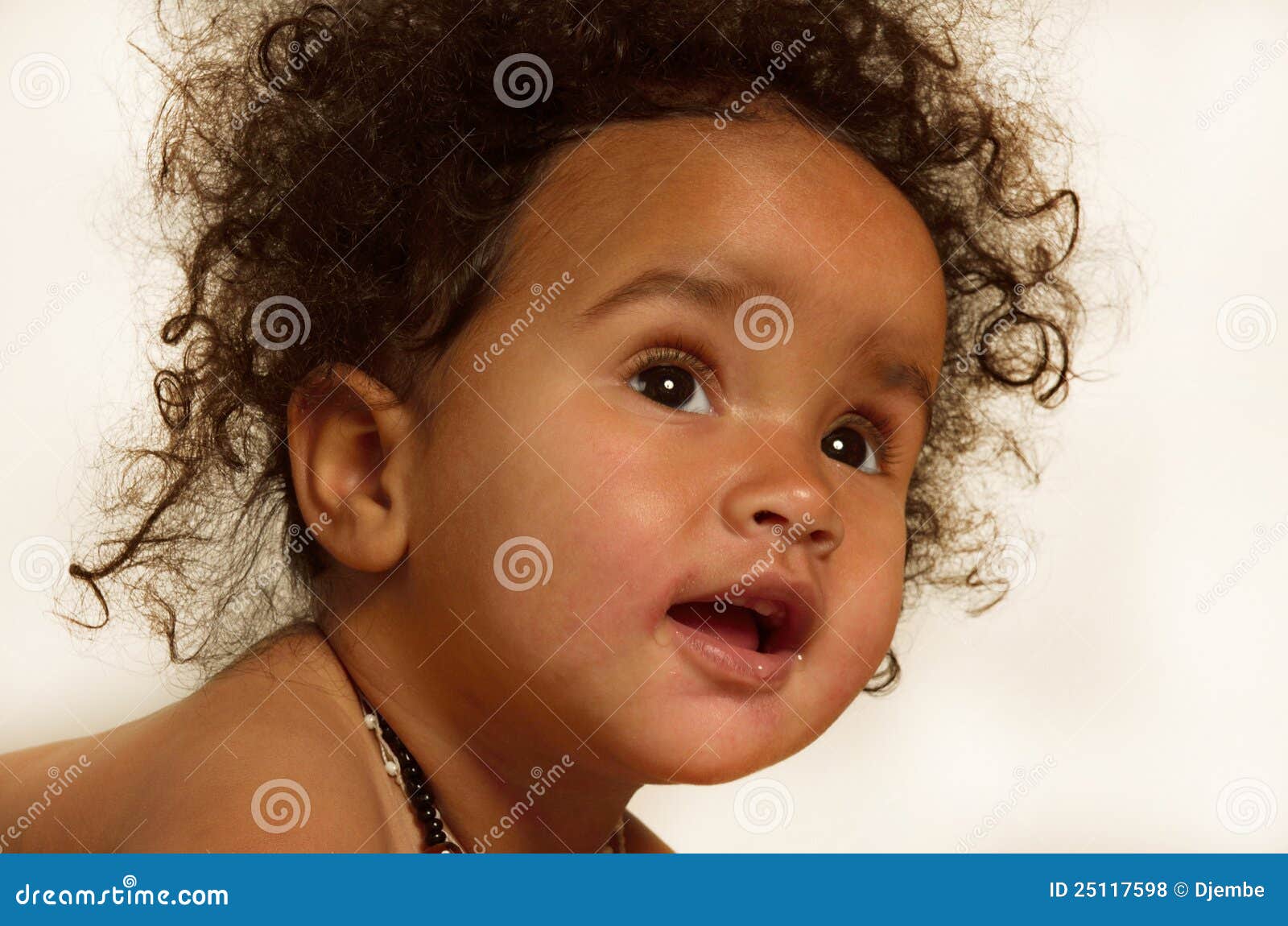 Portrait - a African child stock photo. Image of hair - 25117598