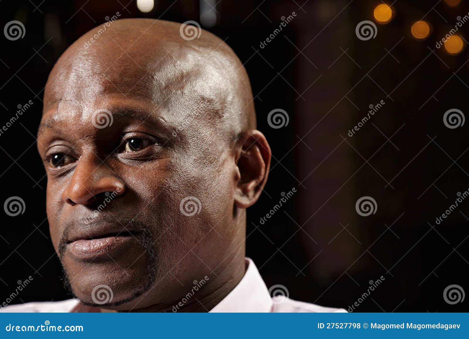 Portrait of african guy stock photo. Image of sideways - 27527798