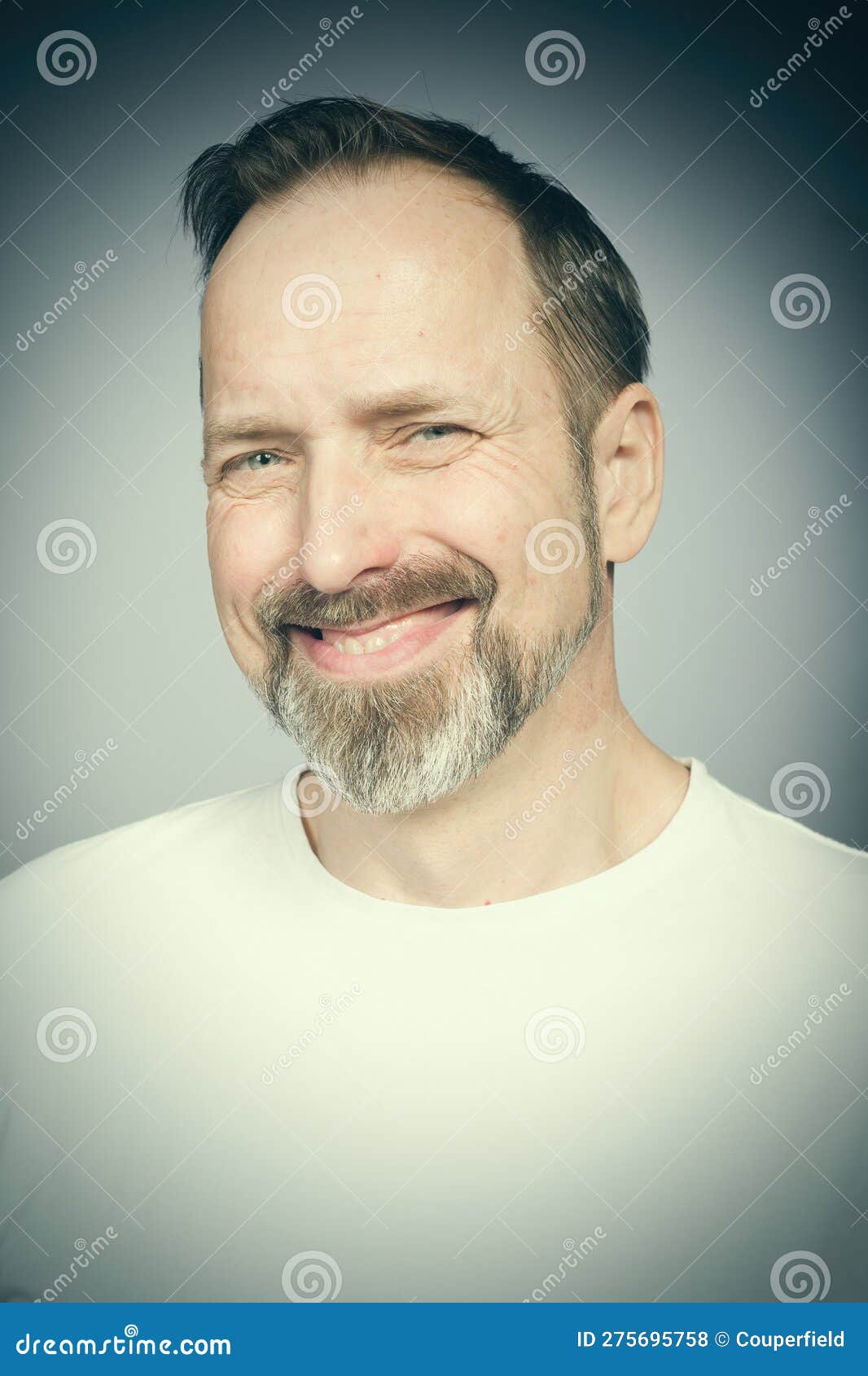 Portrait of Man S Face in Studio when Trying Expressions Stock Photo ...