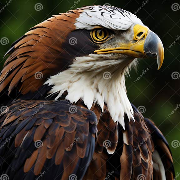 Portrait of an American Bald Eagle, Haliaeetus Leucocephalus ... Portrait of an American Bald Eagle, Haliaeetus Leucocephalus ...