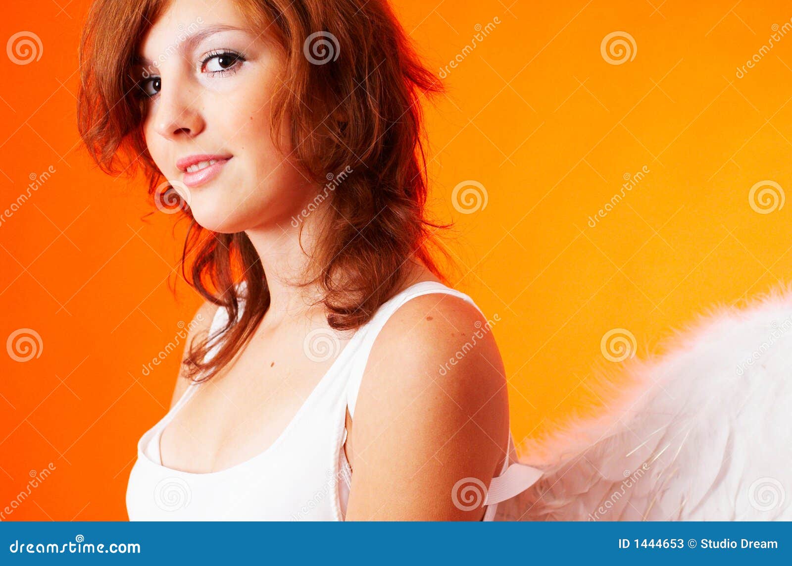 Portrait of an Angel stock image. Image of eden, moral - 1444653