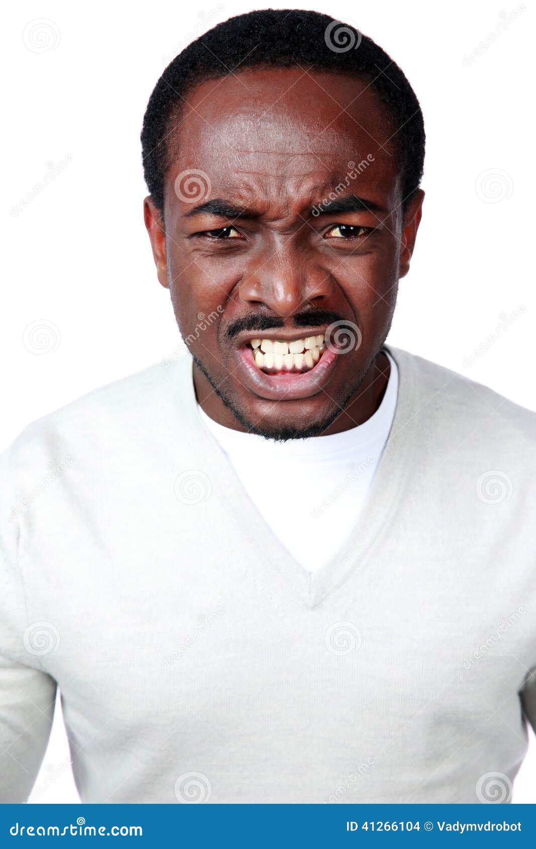 Angry African Man