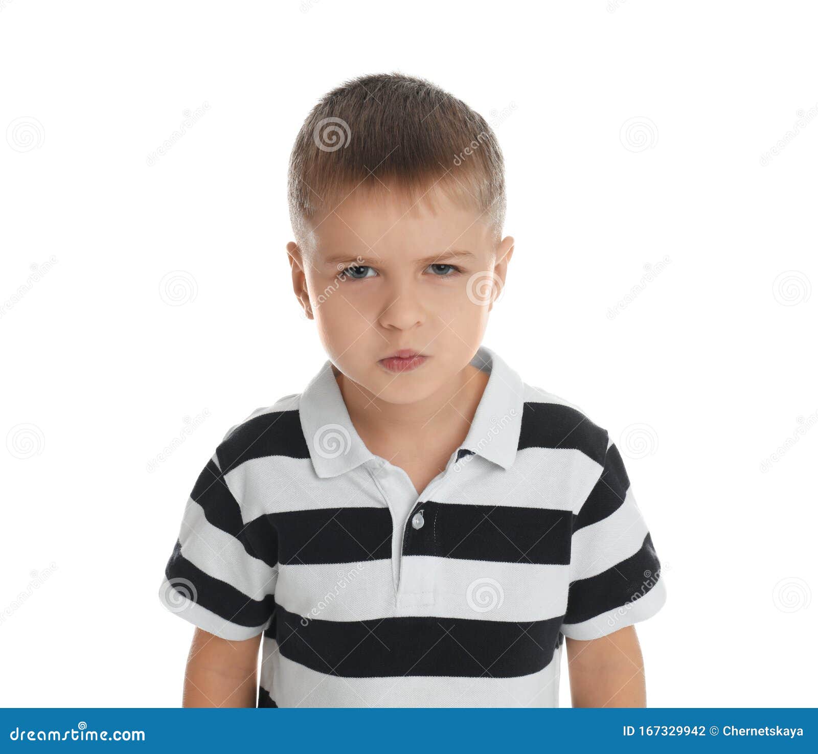 Portrait of Angry Little Boy on Background Stock Photo - Image of ...