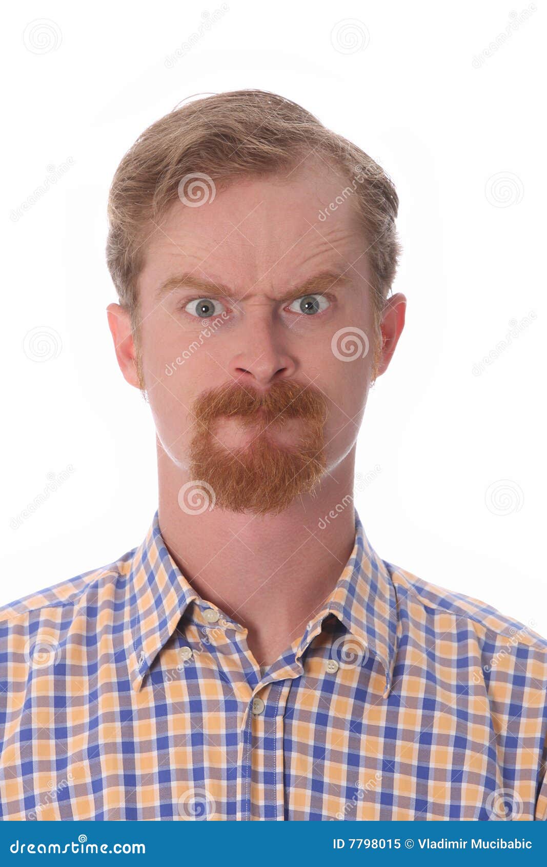 Portrait of angry man stock image. Image of caucasian - 7798015
