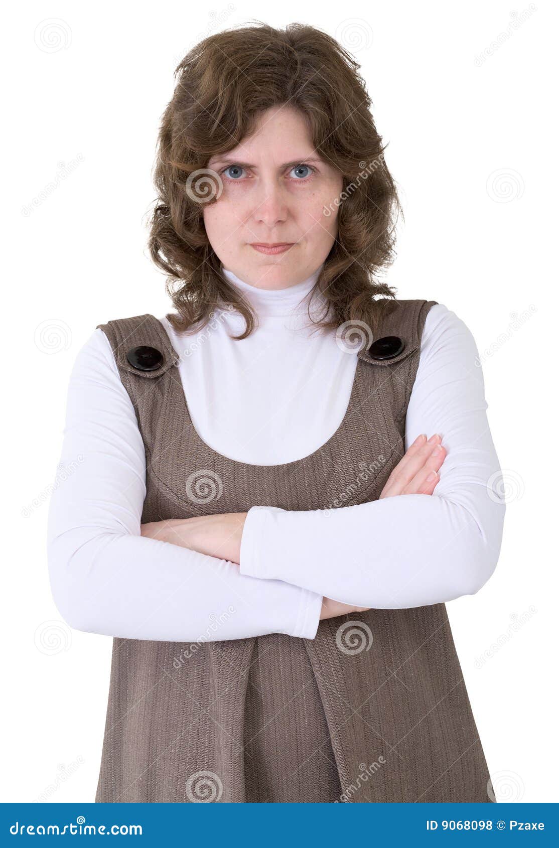 Portrait angry woman stock photo. Image of fretful, wrathful - 9068098
