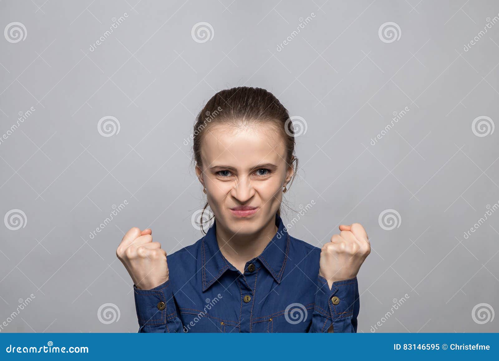 Portrait of angry woman stock image. Image of portrait - 83146595