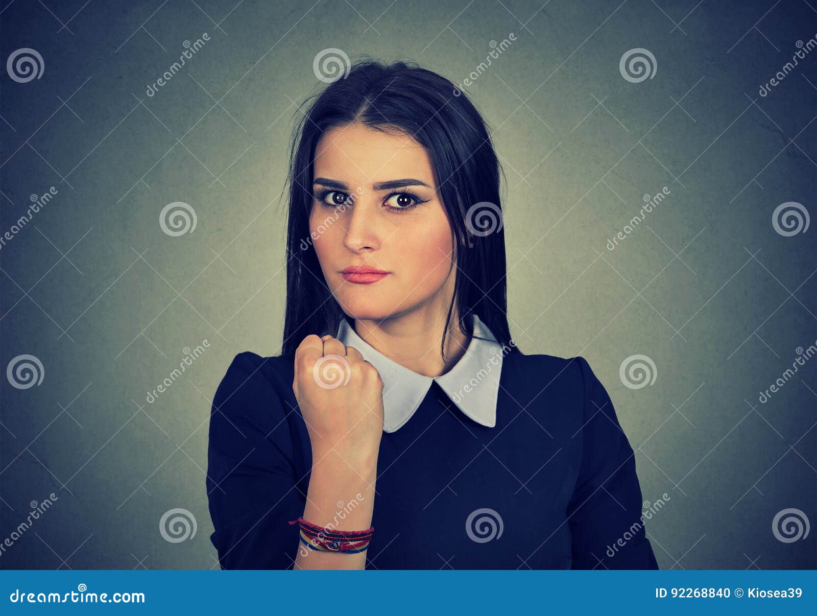 Portrait of an angry woman stock photo. Image of angry - 92268840